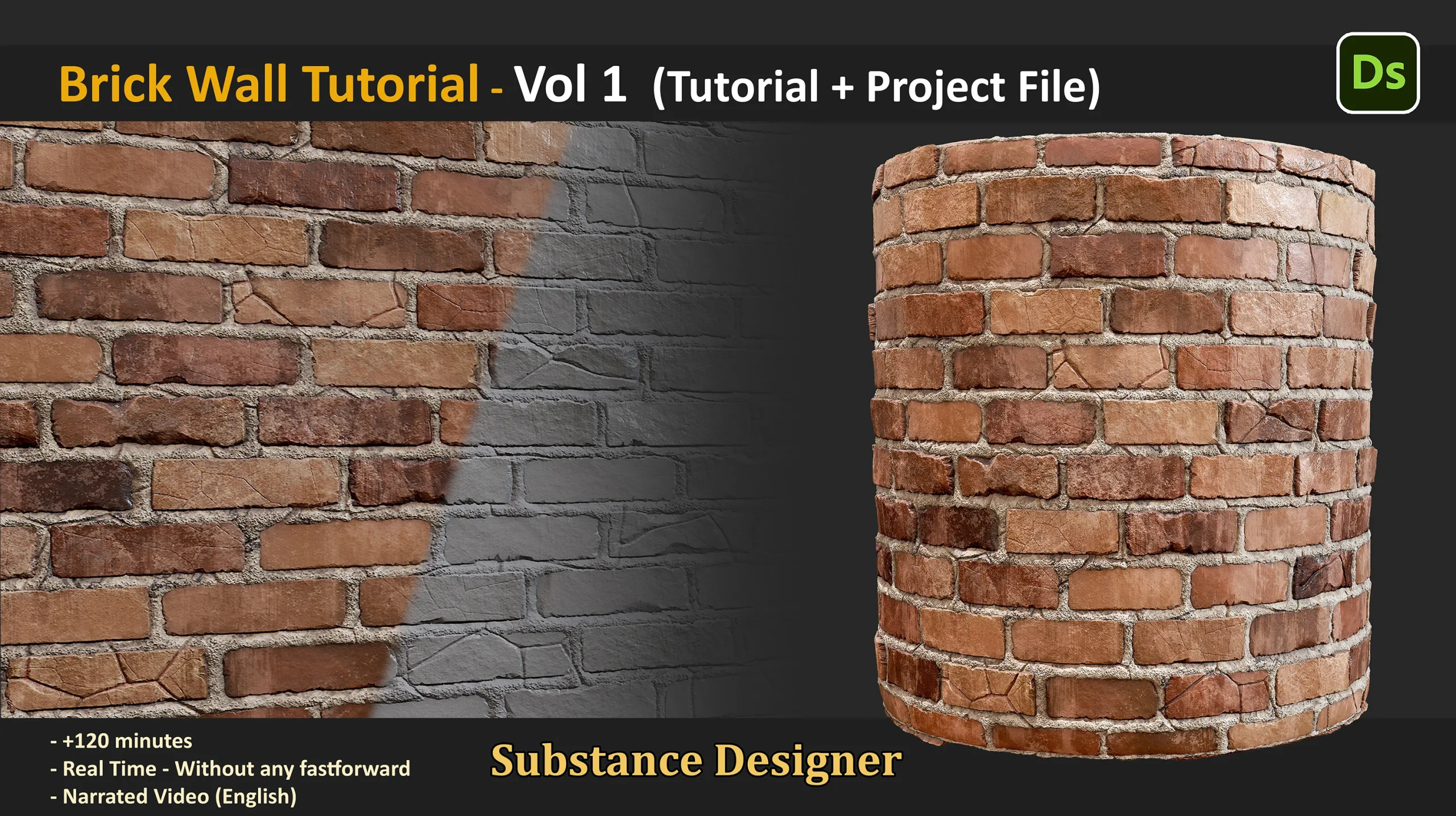 Brick Wall Tutorial - Vol 1 (Tutorial - FlippedNormals