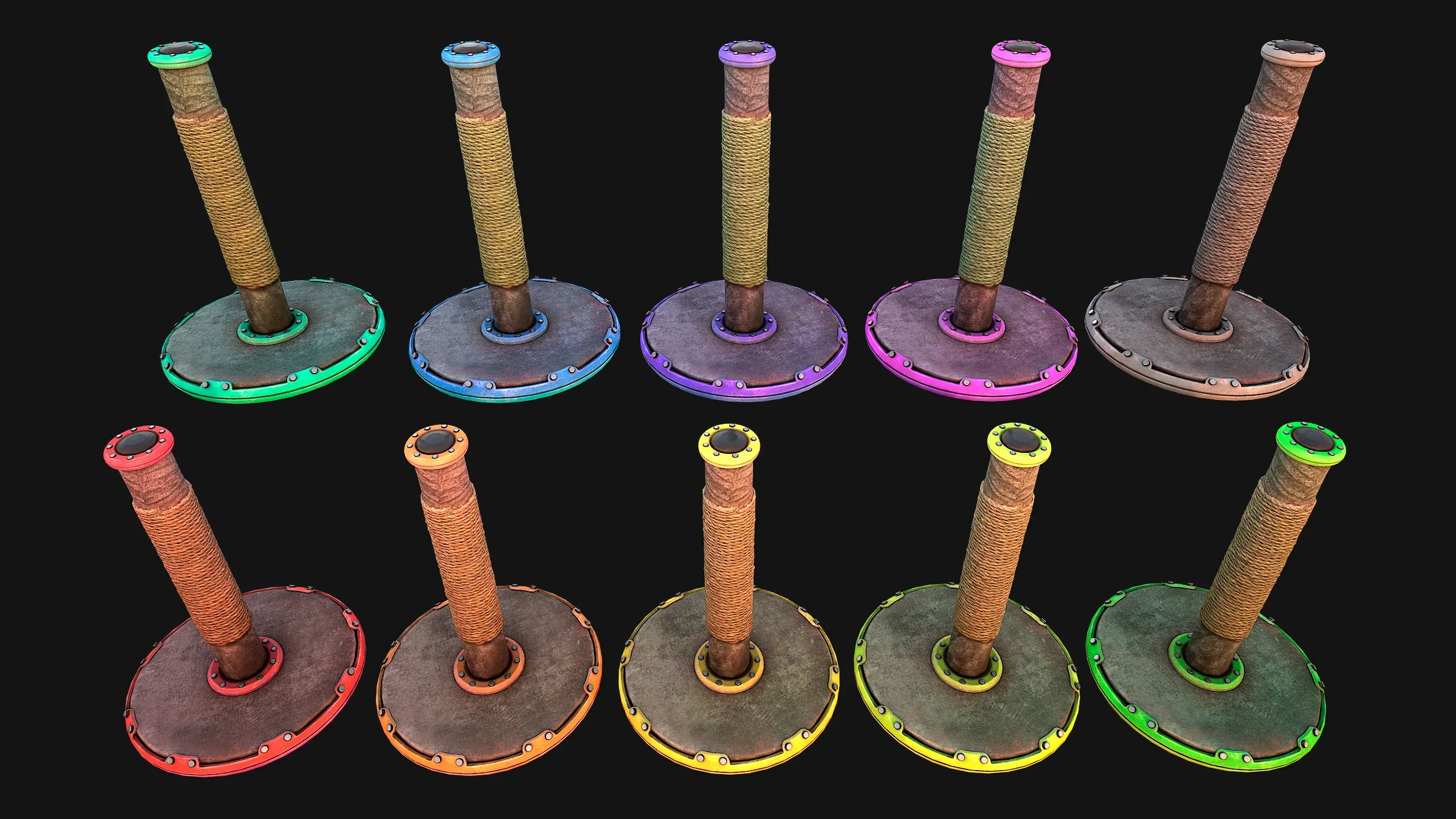 Cat Scratching Pet Post Zoo Furniture - FlippedNormals