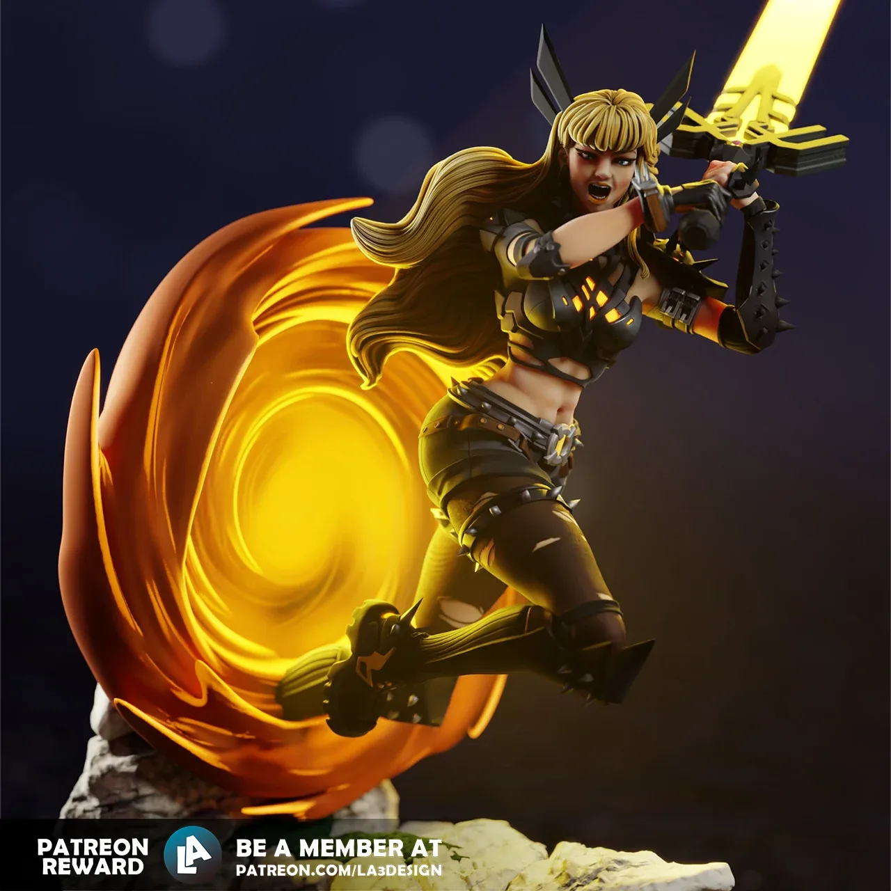 Magik - Marvel Rivals - Fan Art - FlippedNormals