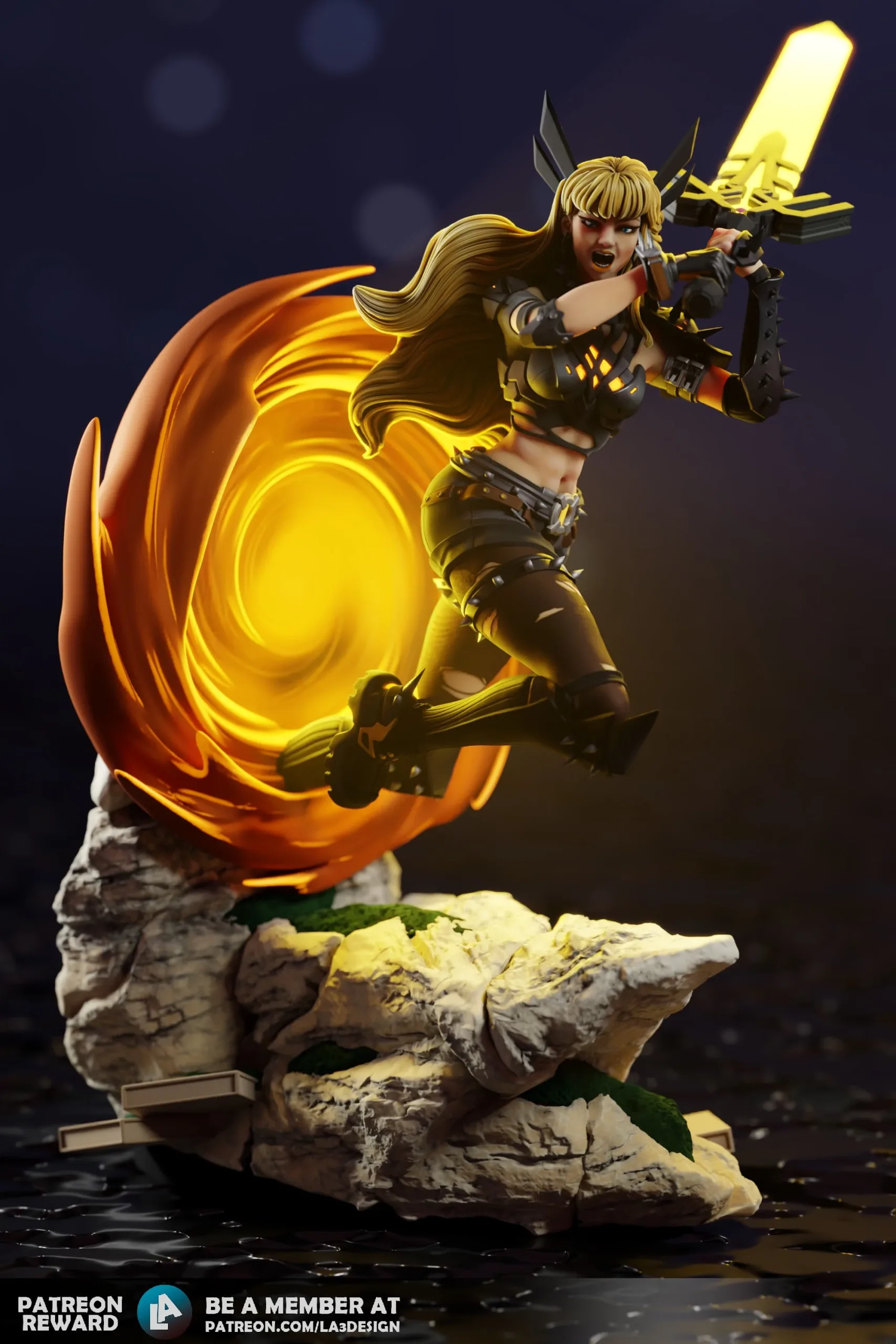 Magik - Marvel Rivals - Fan Art - FlippedNormals