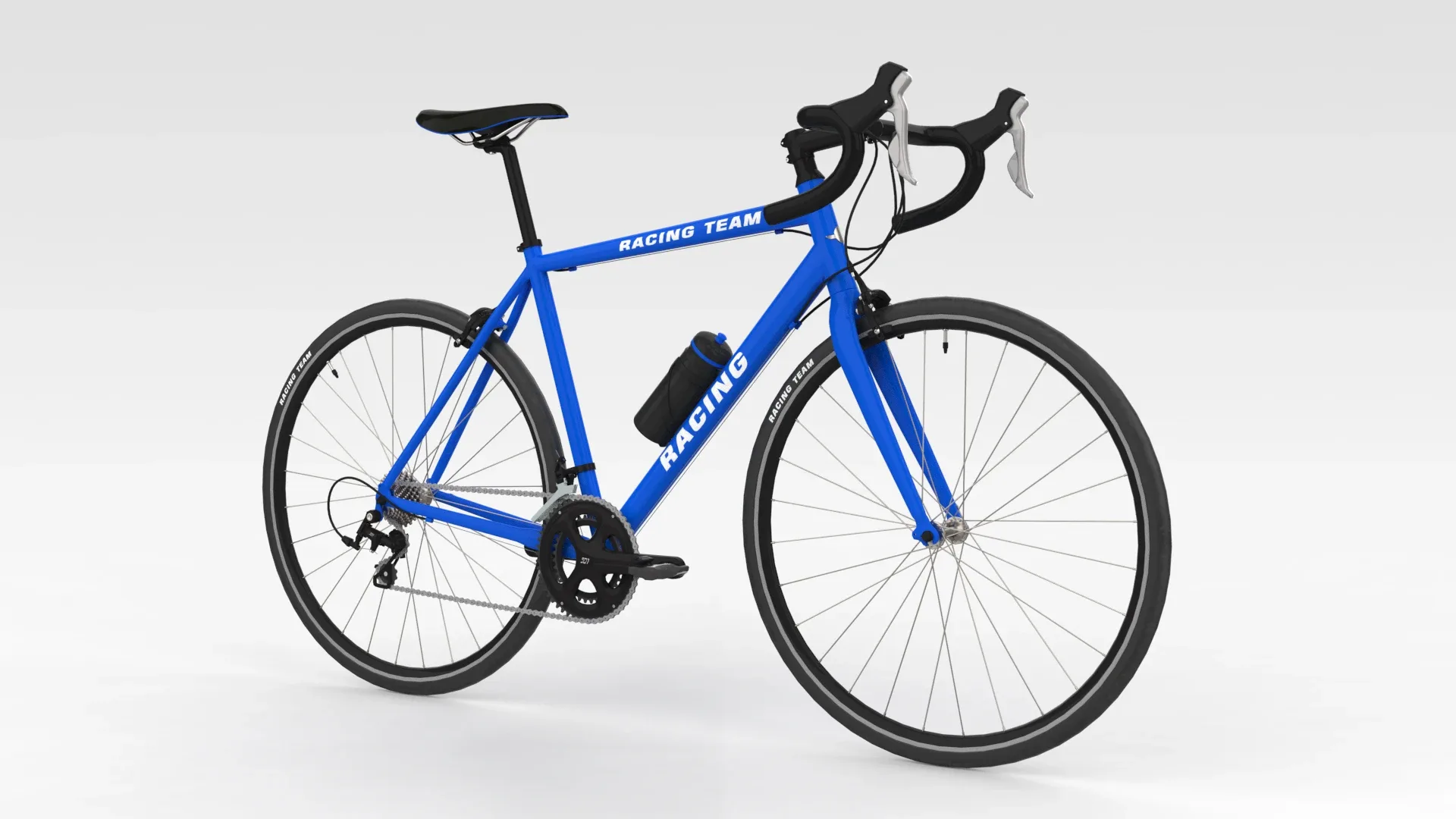 Racing Bicycle - Blue - FlippedNormals