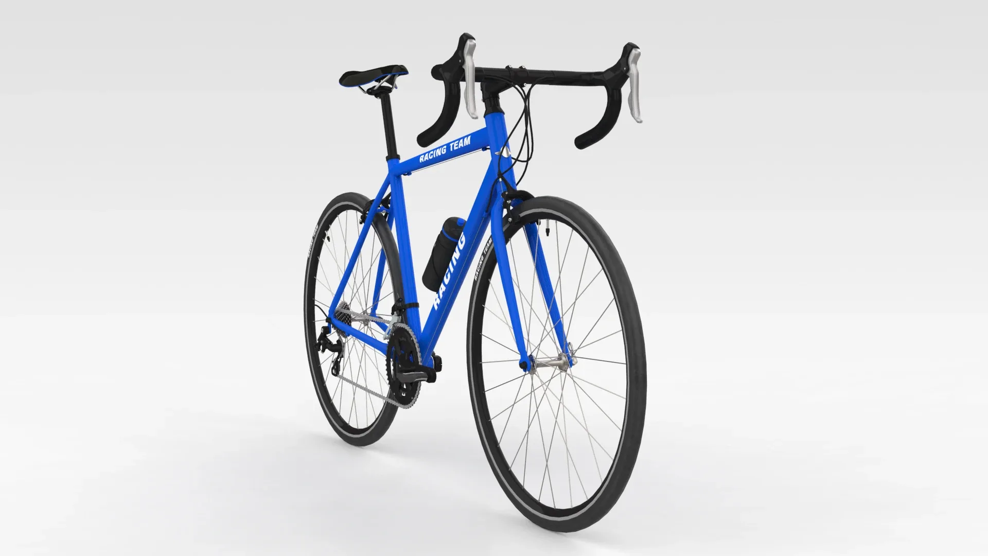 Racing Bicycle - Blue - FlippedNormals