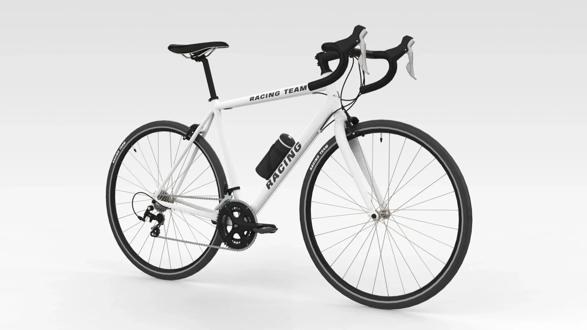 Racing Bicycle - Grey - FlippedNormals