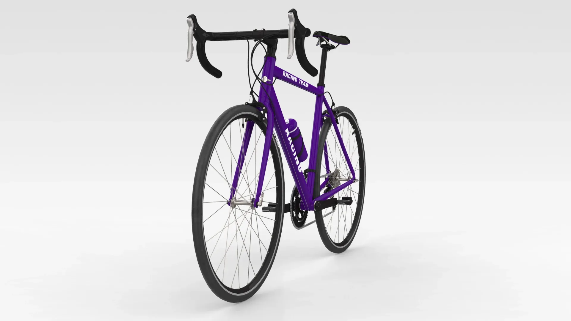 Racing Bicycle - Purple - FlippedNormals