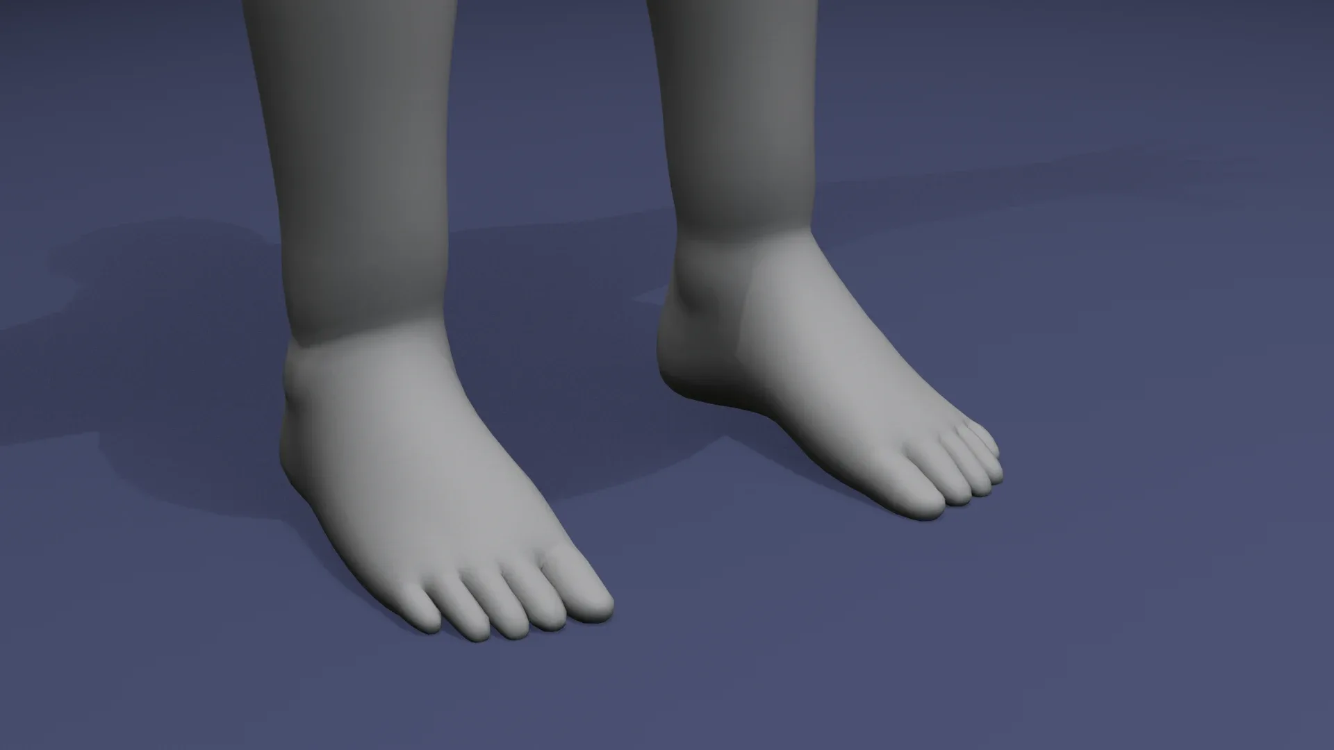 Stylized Fat Female Body Base Mesh - FlippedNormals