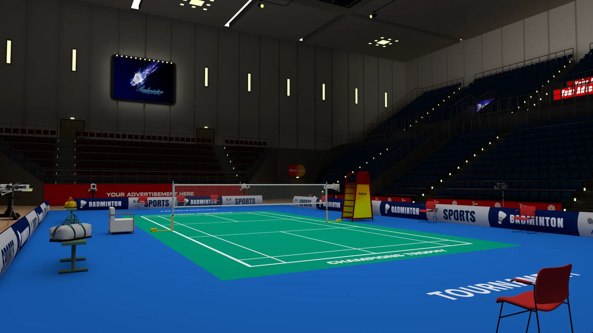 Badminton Stadium - FlippedNormals