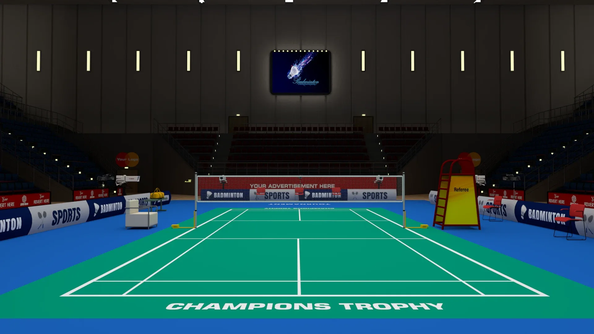Badminton Stadium - FlippedNormals
