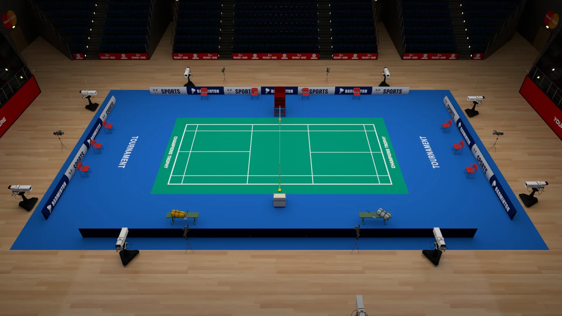 Badminton Stadium - FlippedNormals