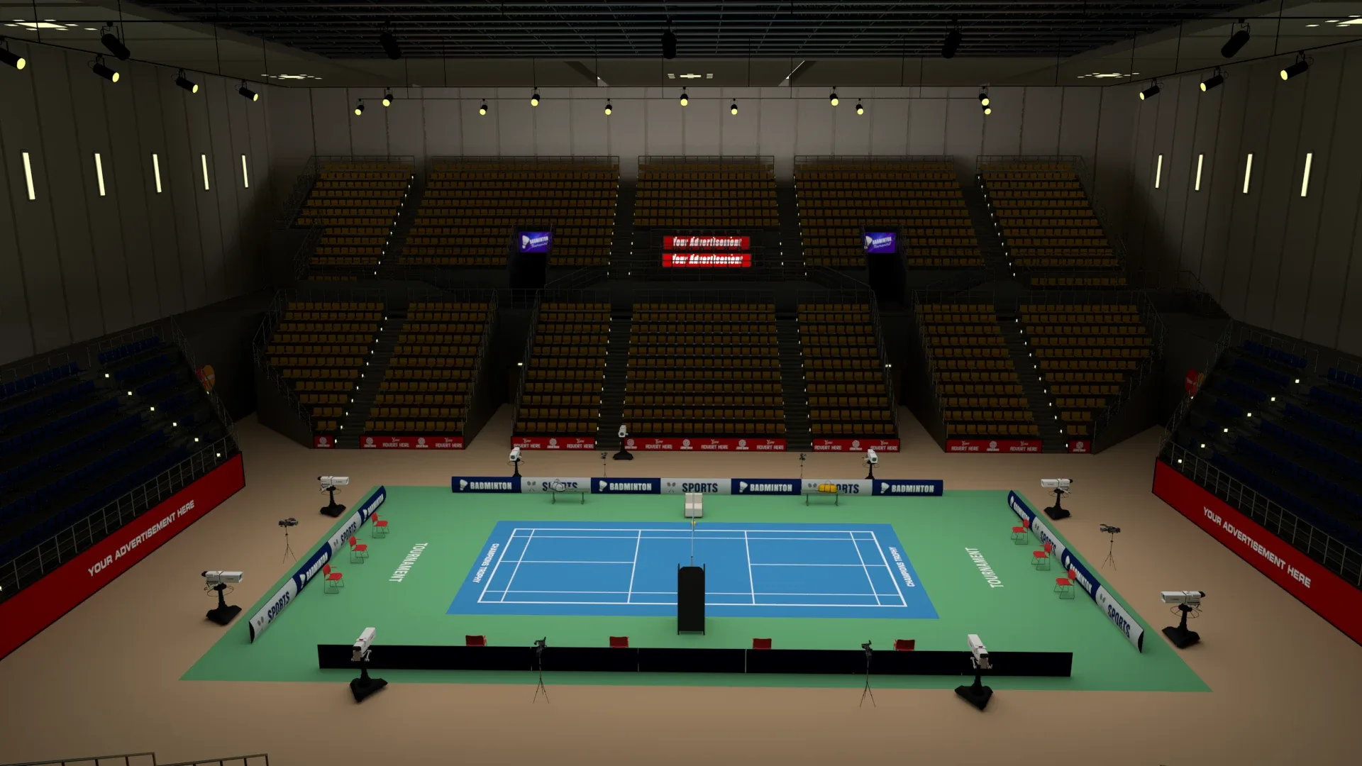Badminton Stadium - FlippedNormals