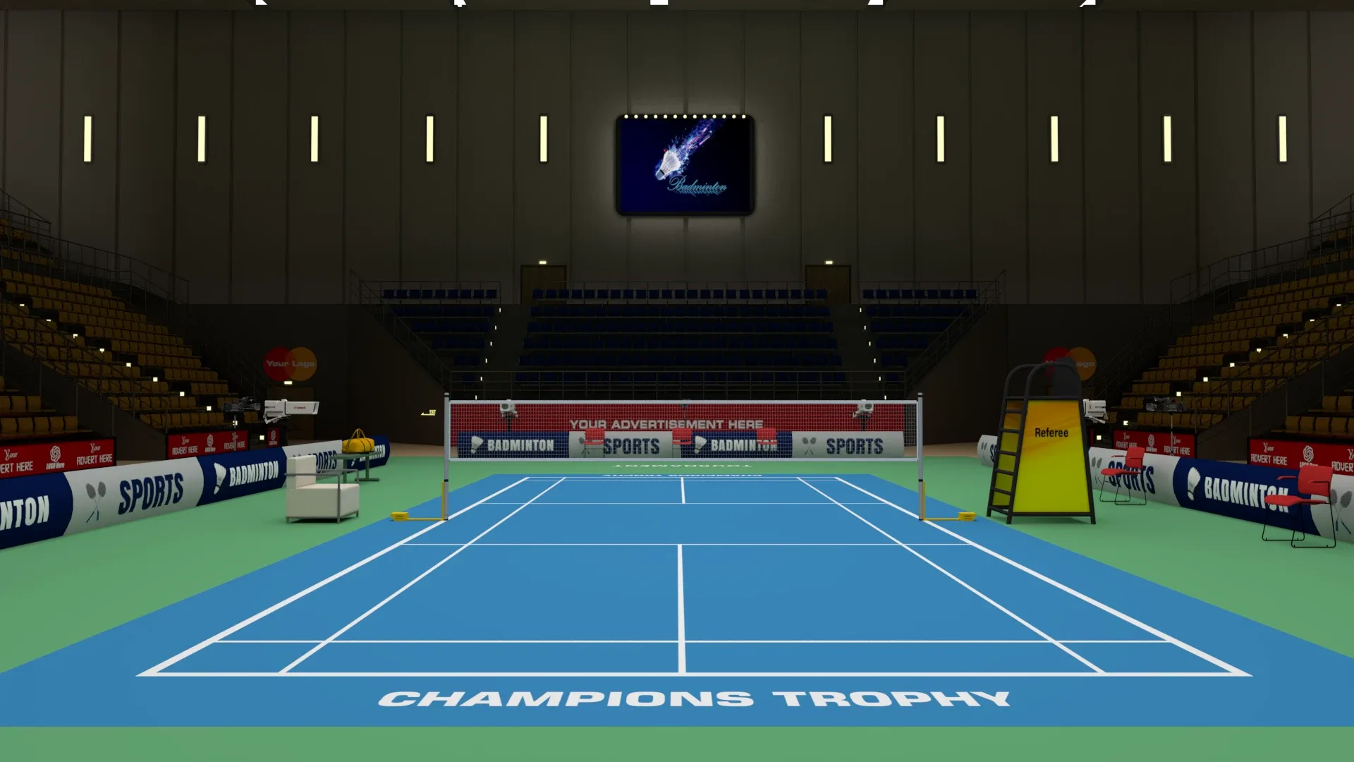 Badminton Stadium - FlippedNormals