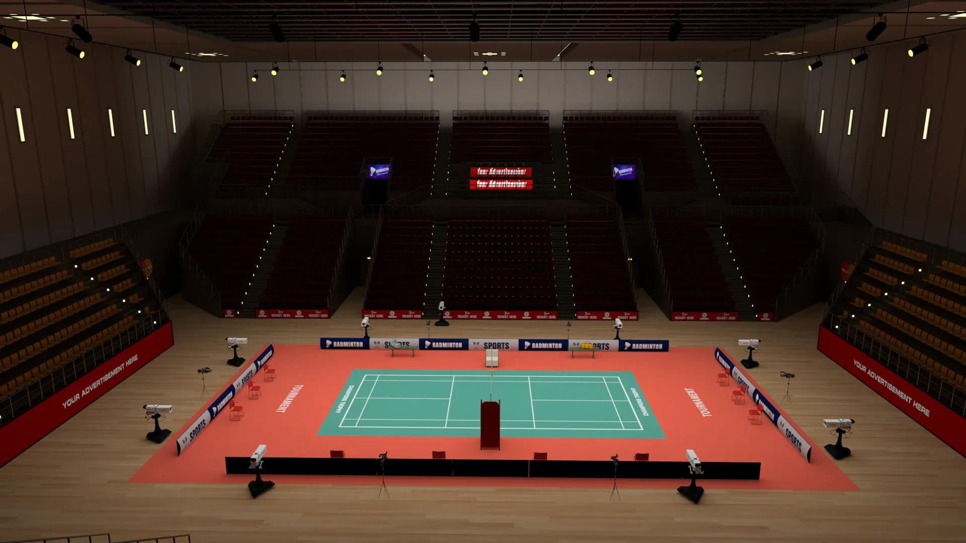 Badminton Stadium - FlippedNormals
