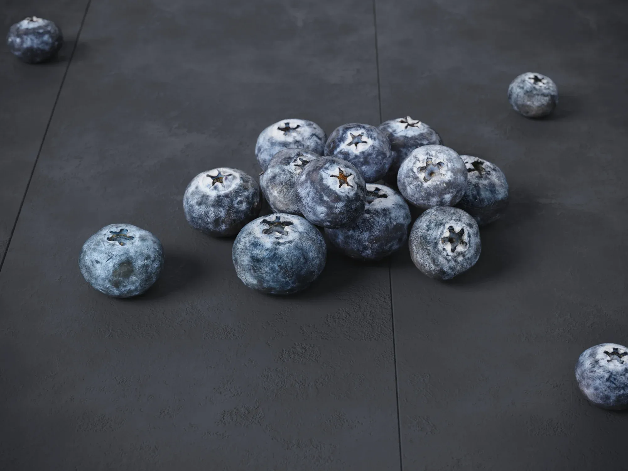 Blueberry 10 Models - FlippedNormals