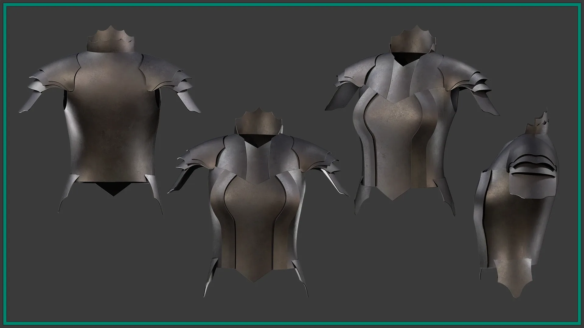 5 female chest armor - FlippedNormals