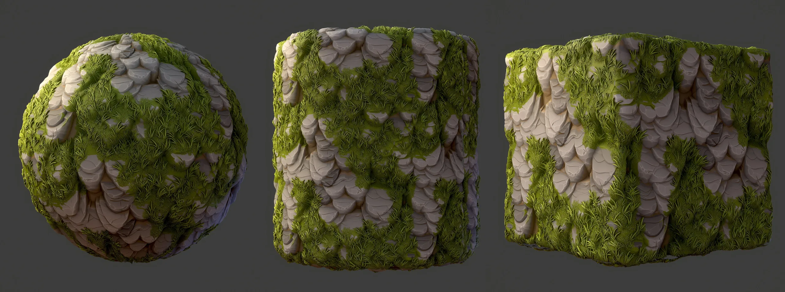 Stylized Stone - Substance 3D Designer - FlippedNormals