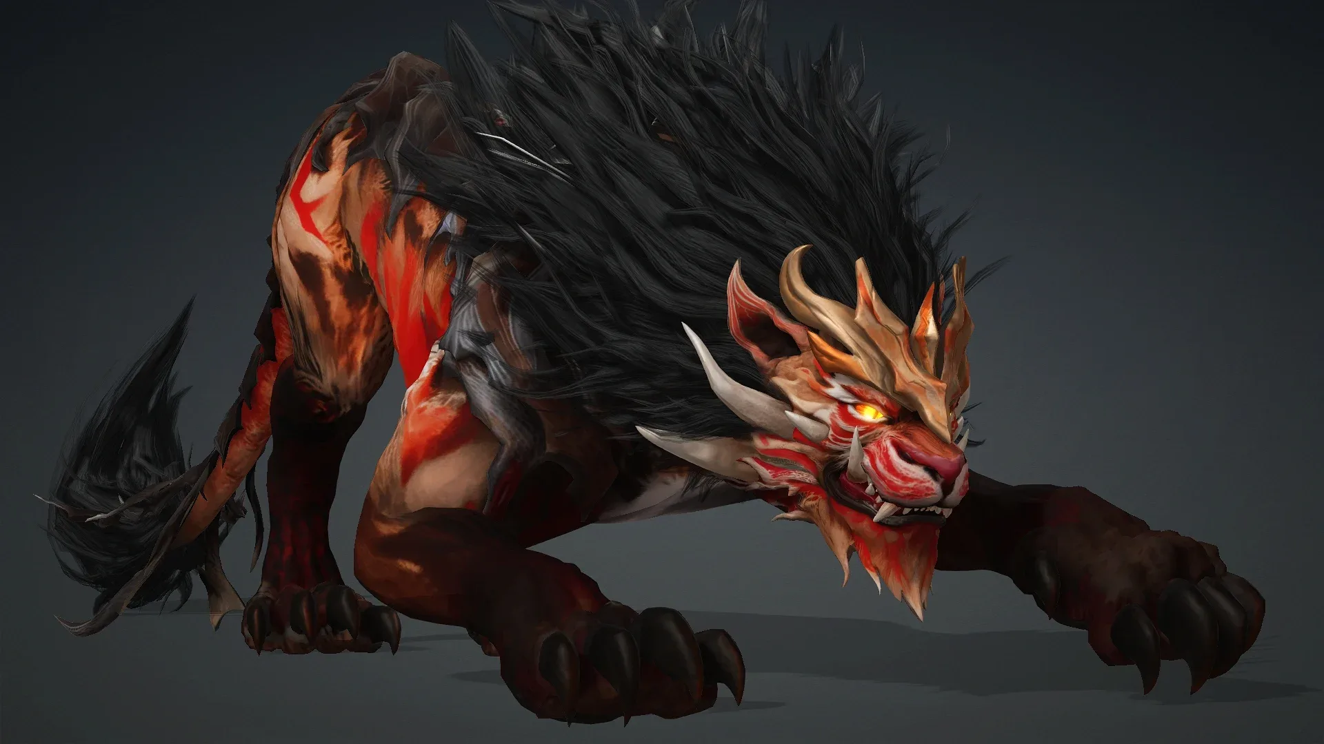 Tiger Monster_A1 - FlippedNormals