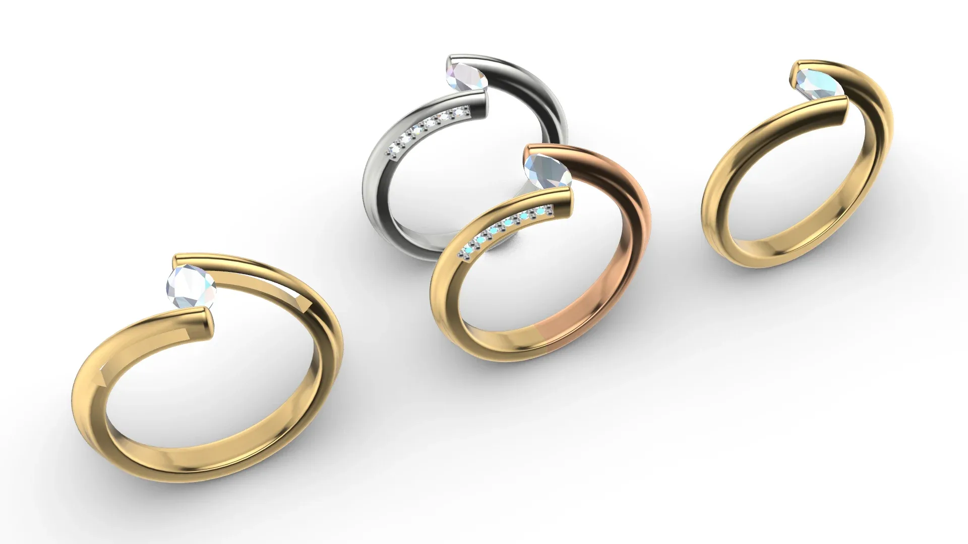 Marquise Engagement Ring - FlippedNormals