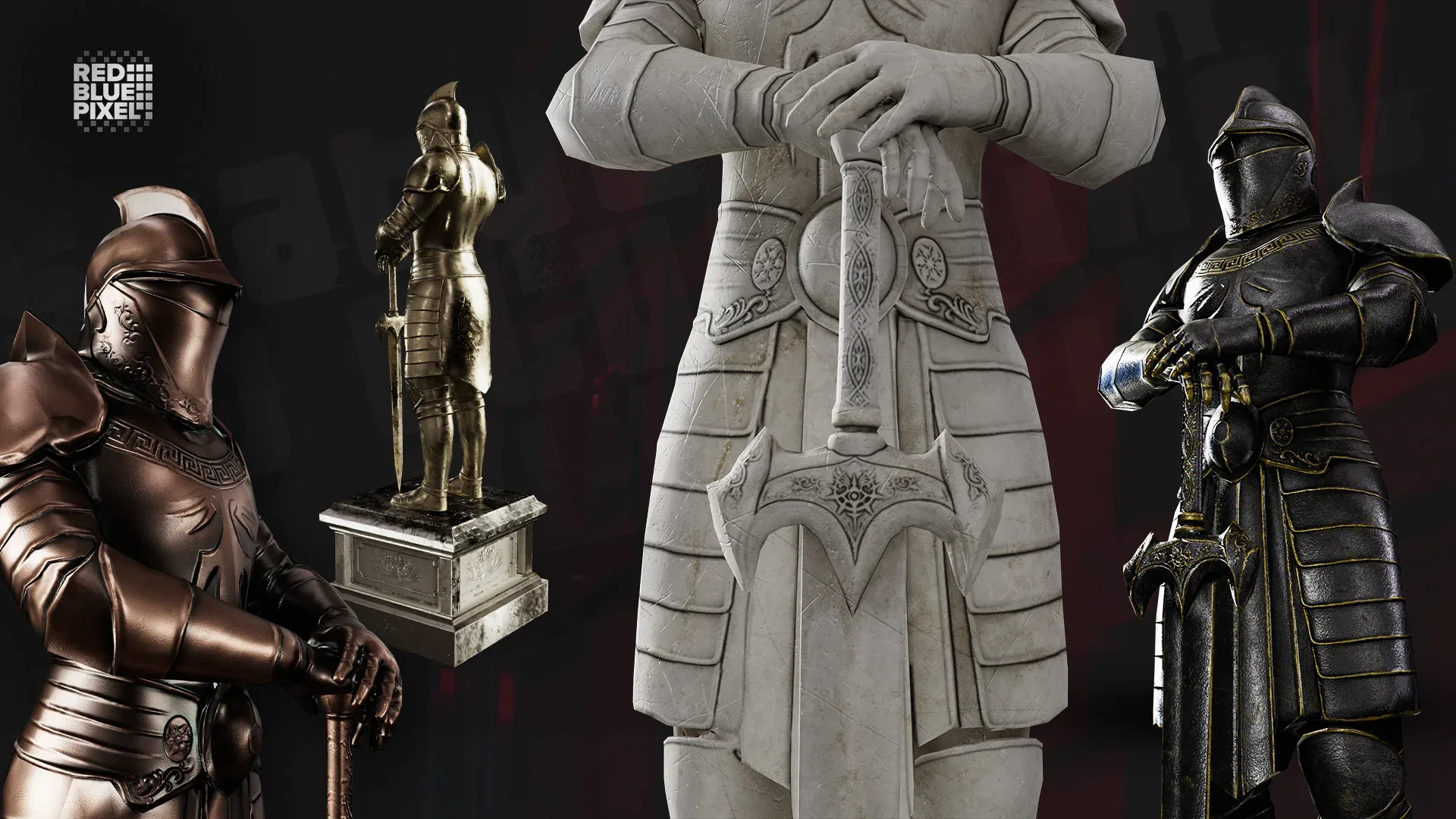 Statue Pack Vol 02 - FlippedNormals