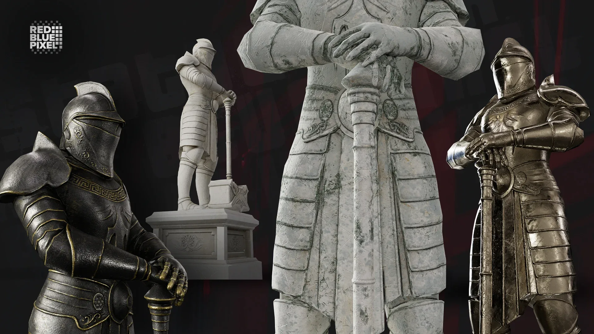 Statue Pack Vol 02 - FlippedNormals