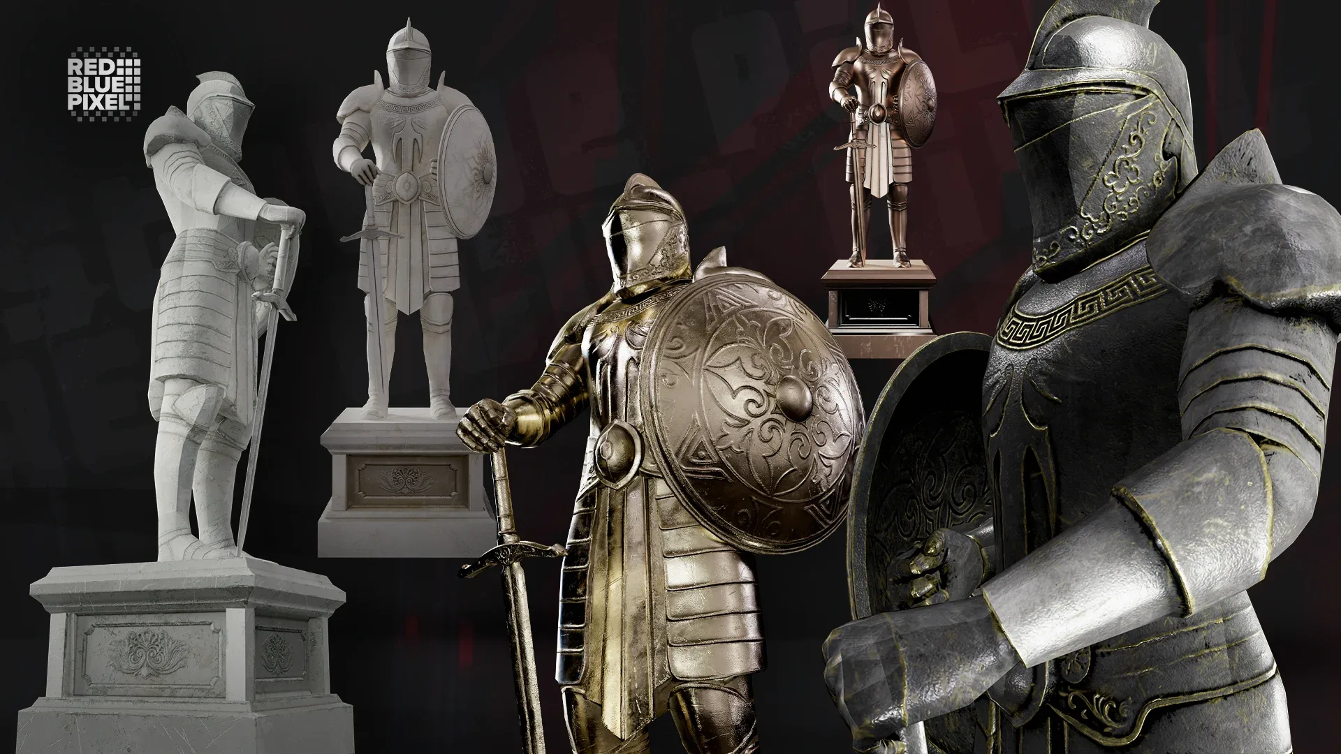 Statue Pack Vol 02 - FlippedNormals