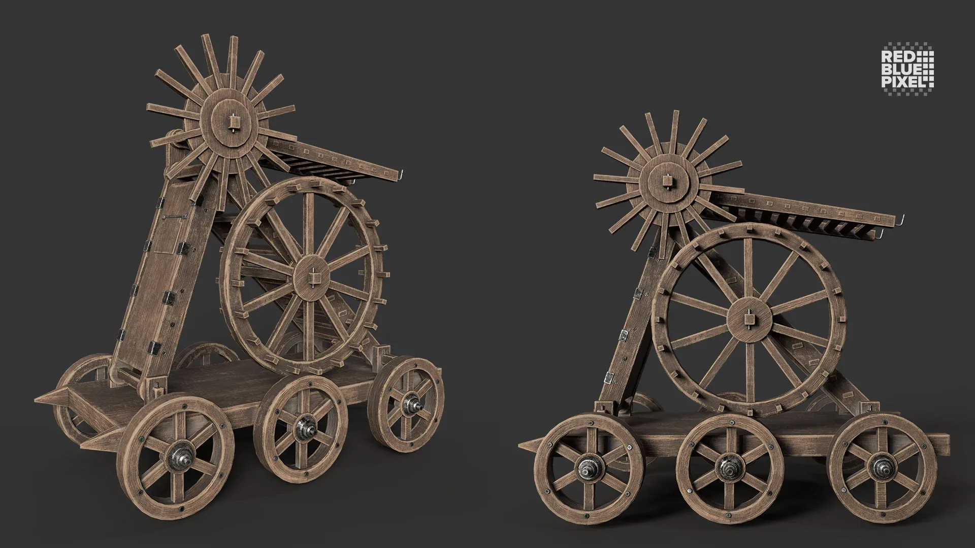 Medieval Siege Weapon Vol 02 - FlippedNormals