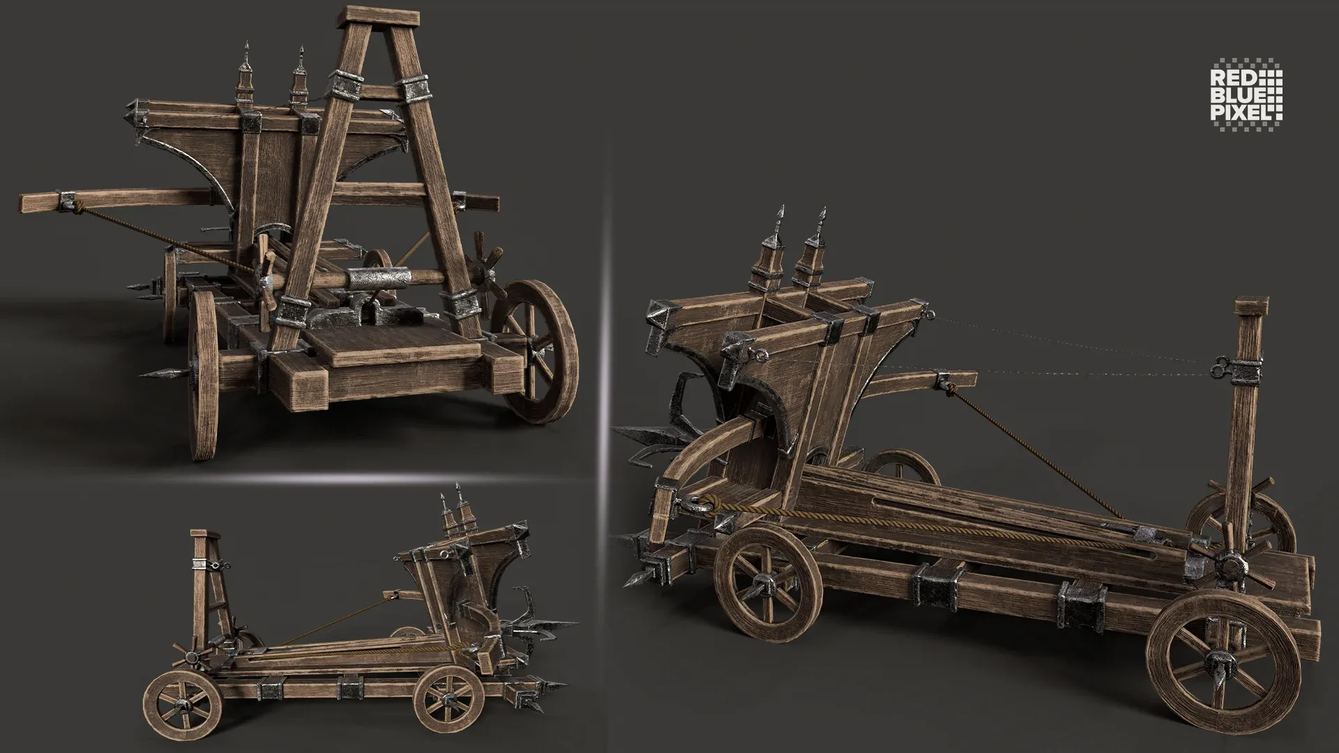 Medieval Siege Weapon Vol 02 - FlippedNormals