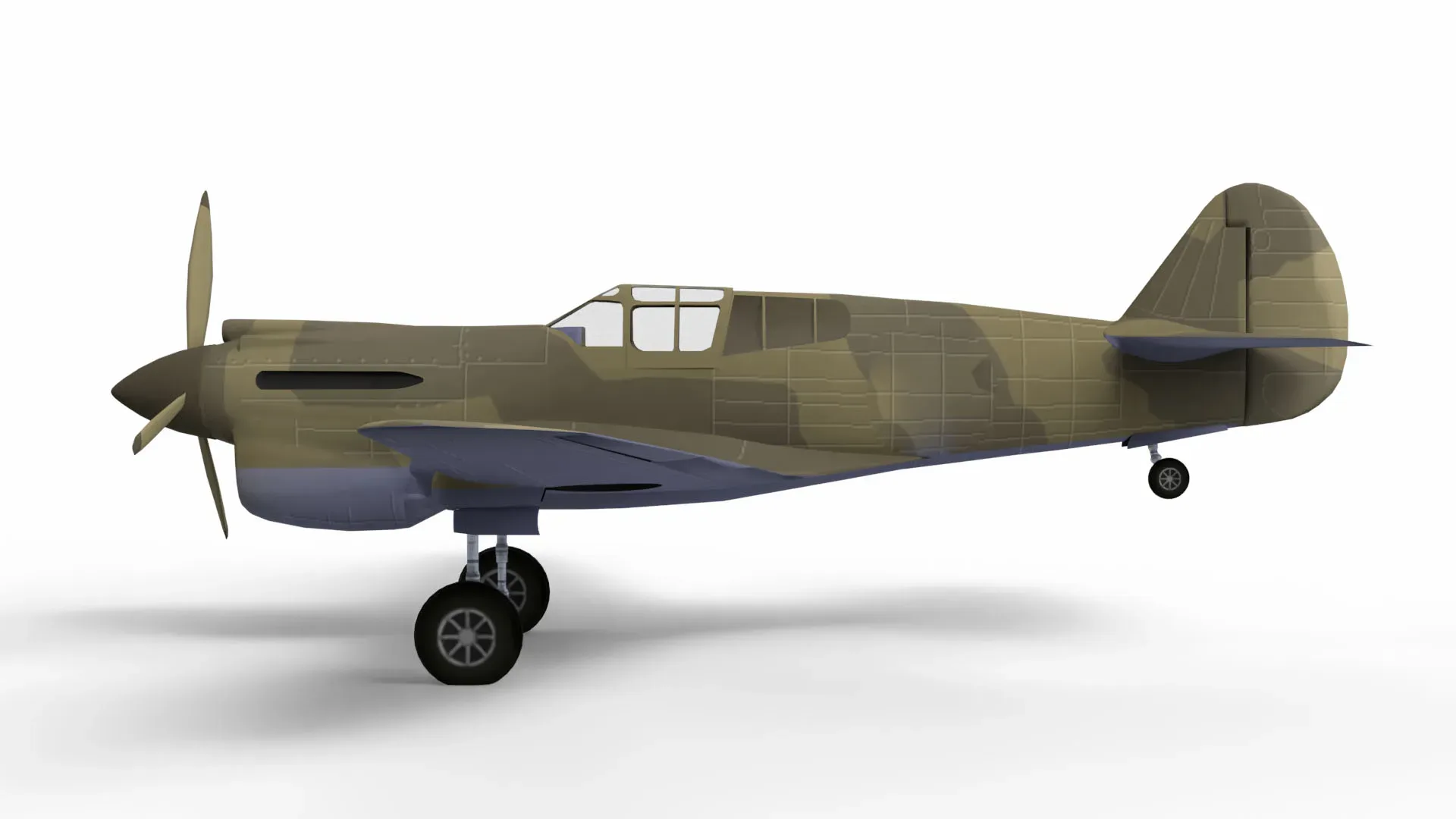 Fighter Plane - FlippedNormals