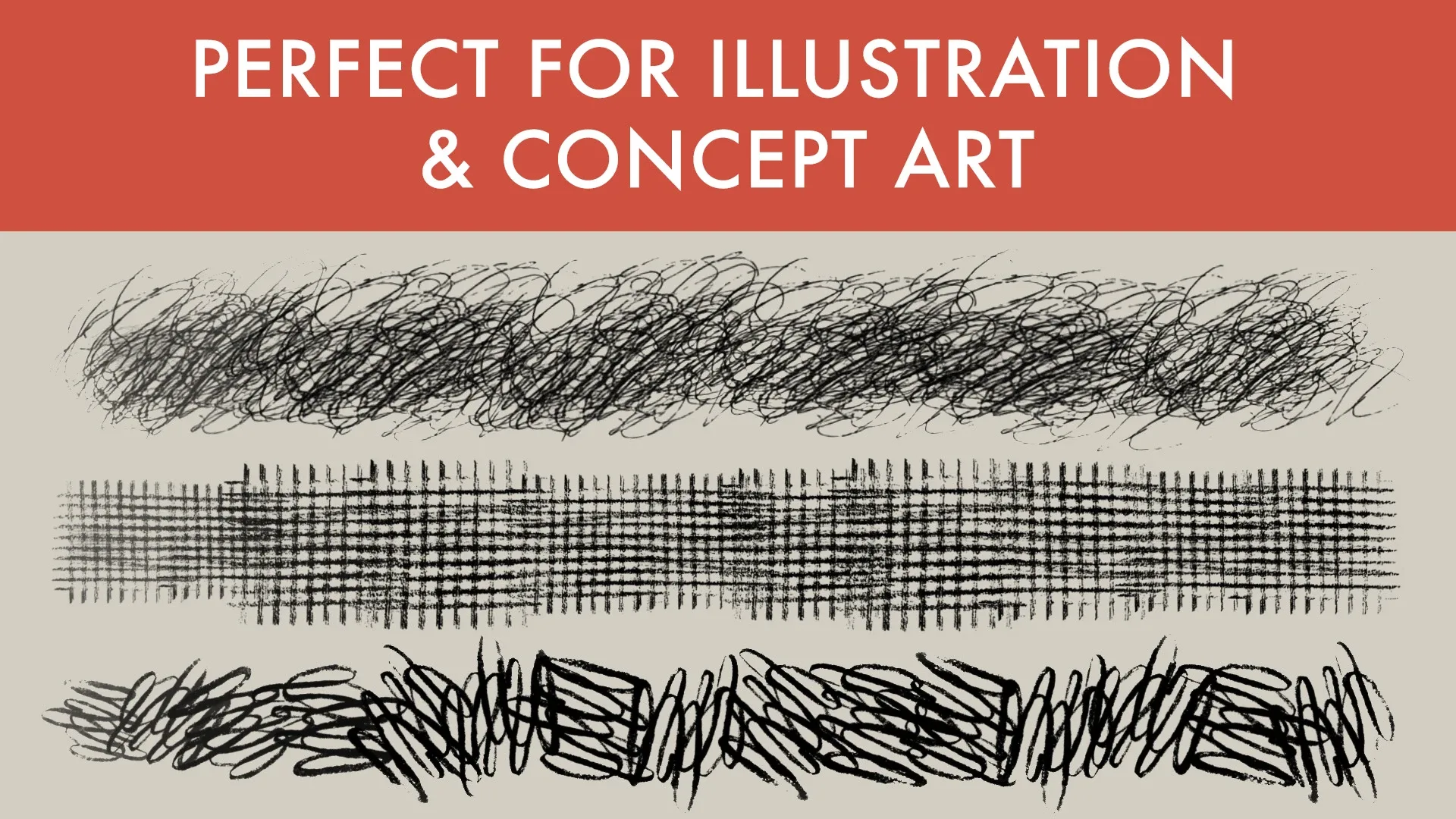 Scribble and Hatch Brush Set - FlippedNormals