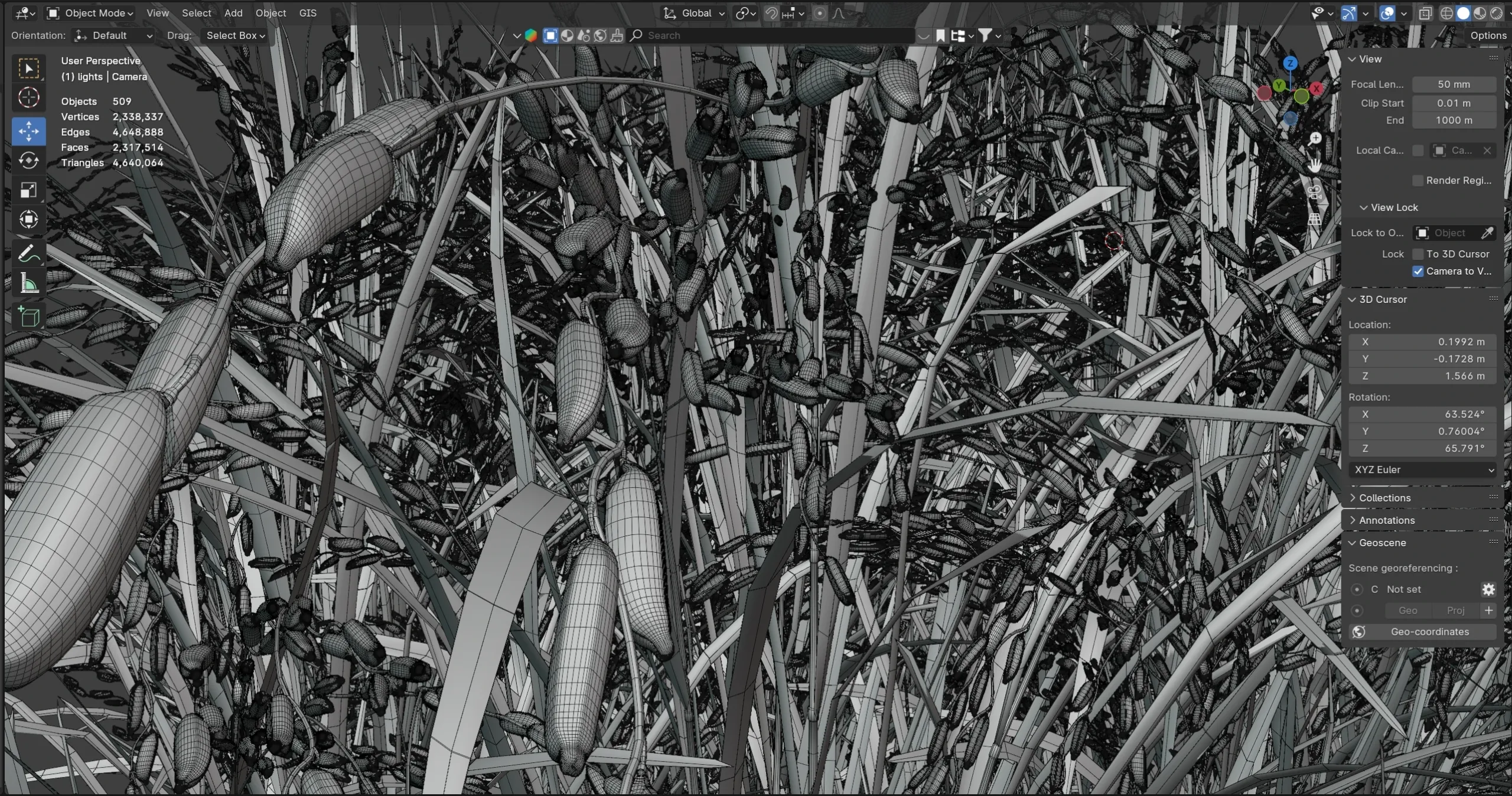 Dried field section - FlippedNormals