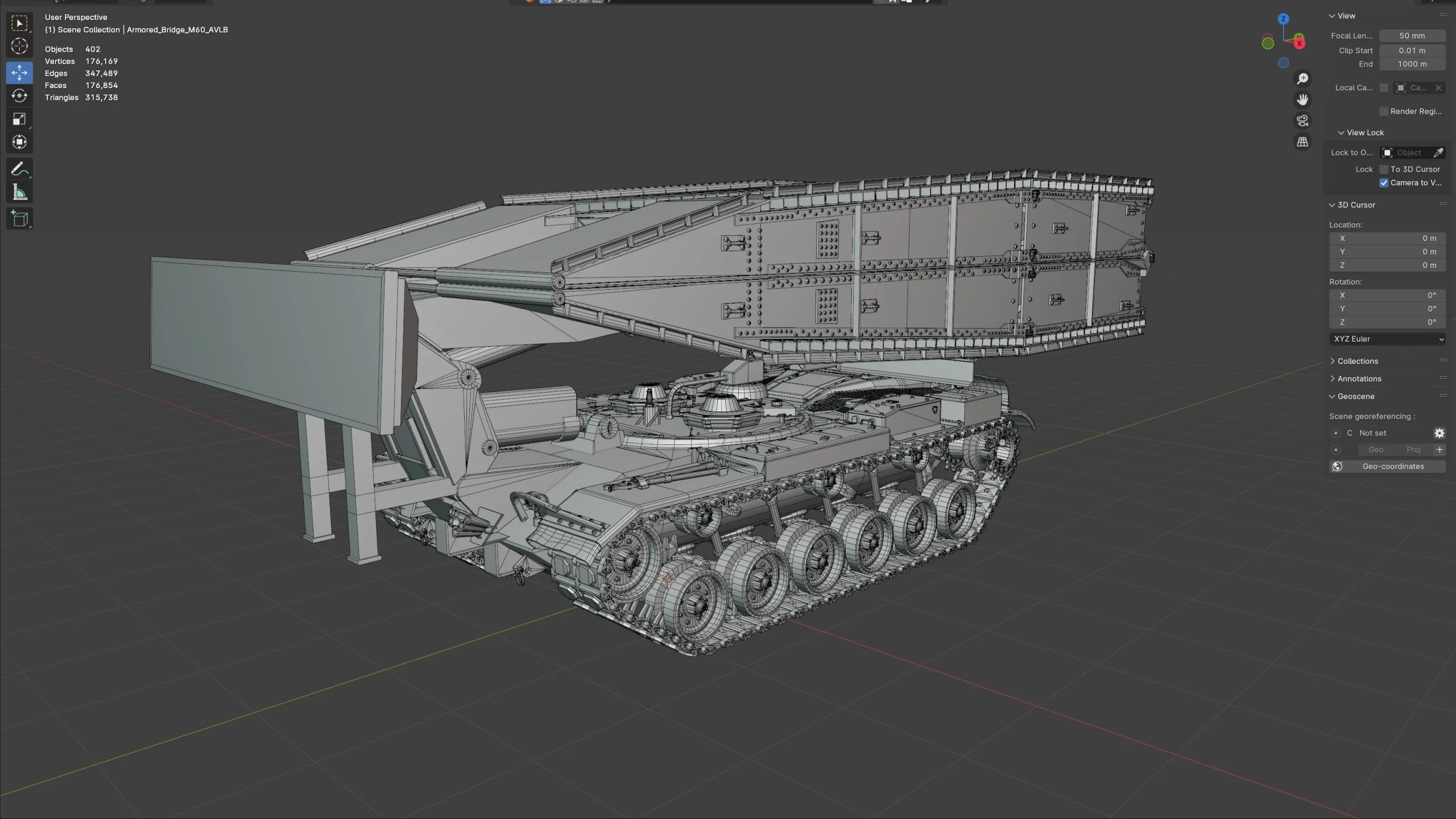 Armored Bridge M60 AVLB - FlippedNormals