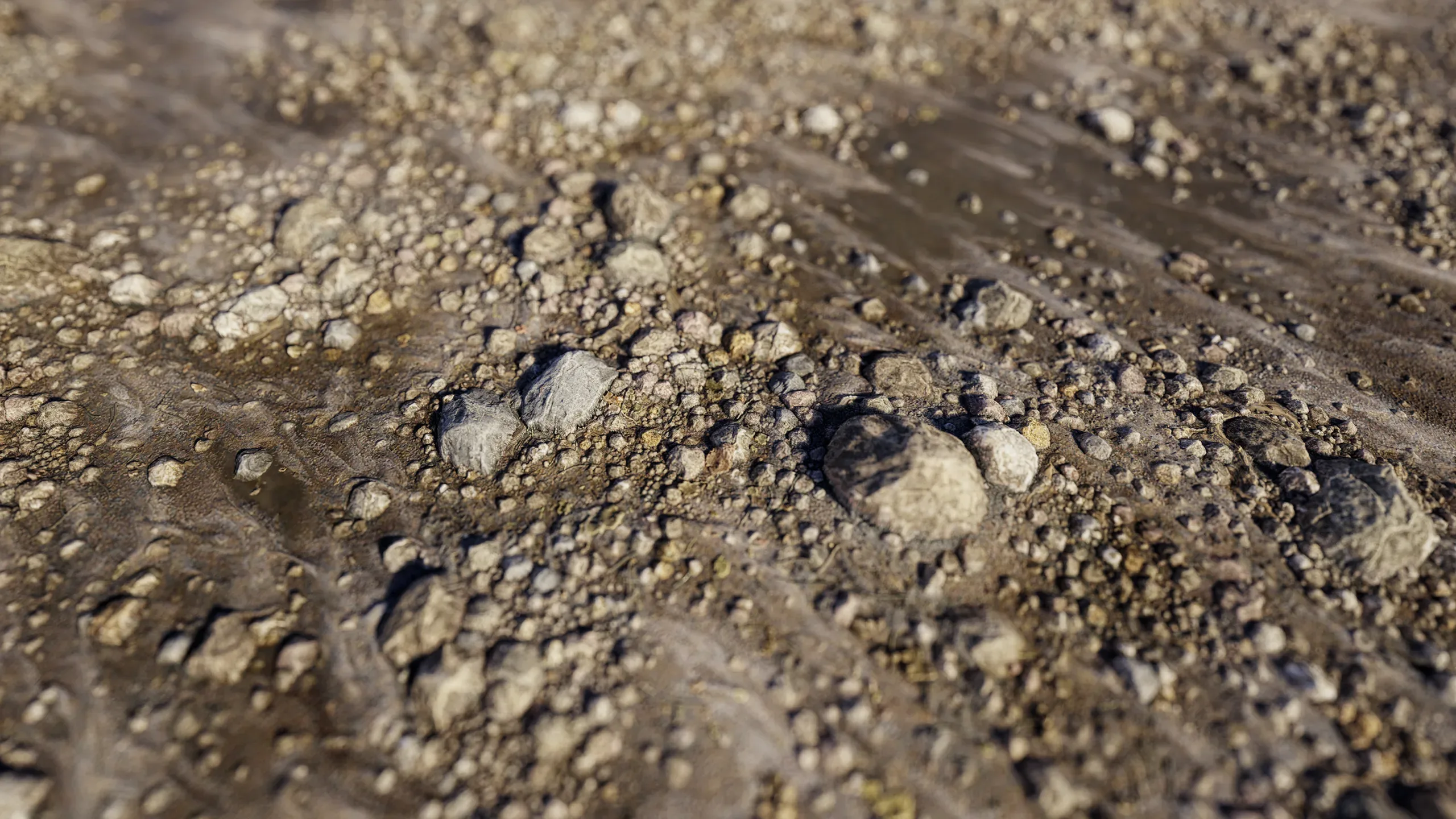 Rocky River Bed PBR Material - FlippedNormals