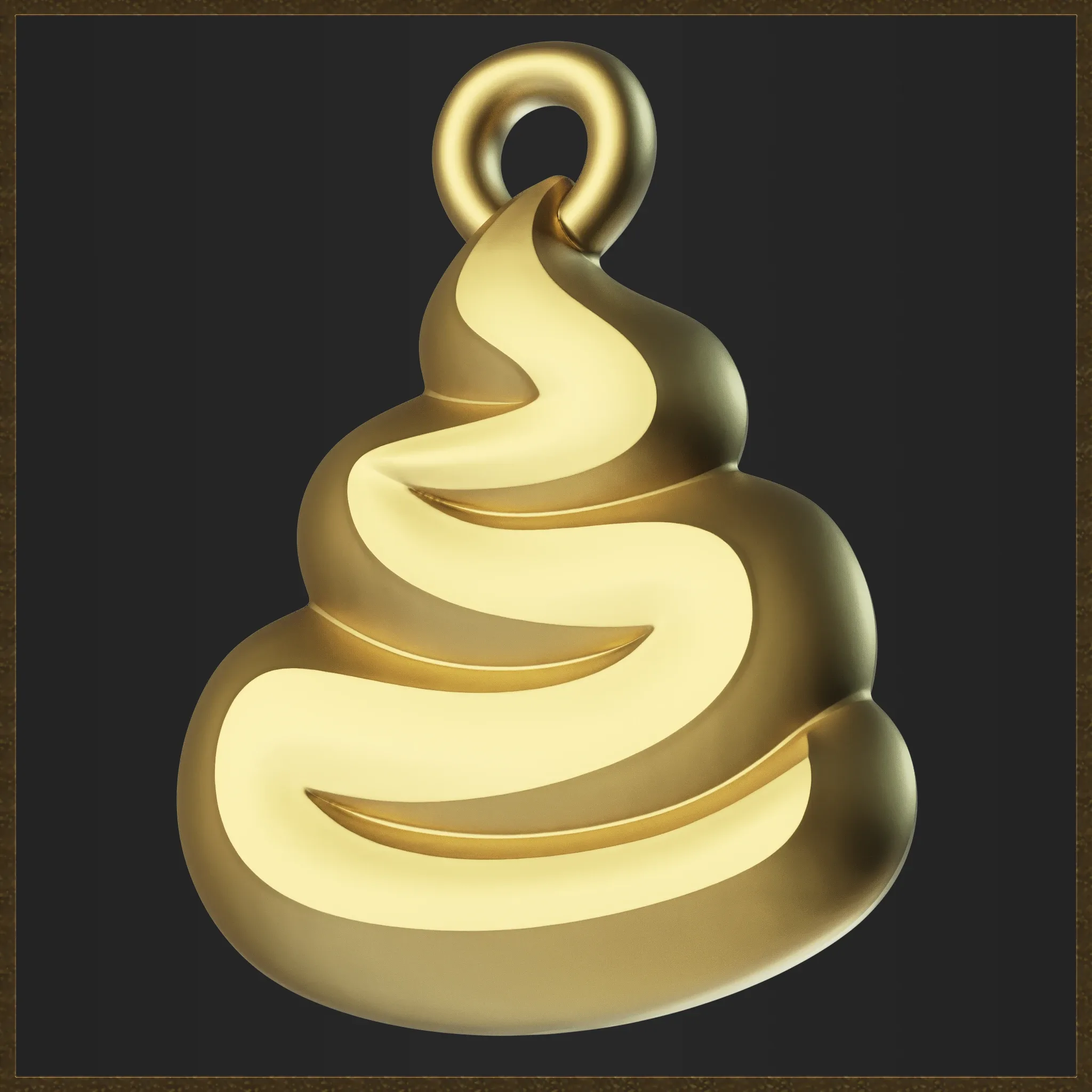 Funny Poop Symbol Jewelry - FlippedNormals