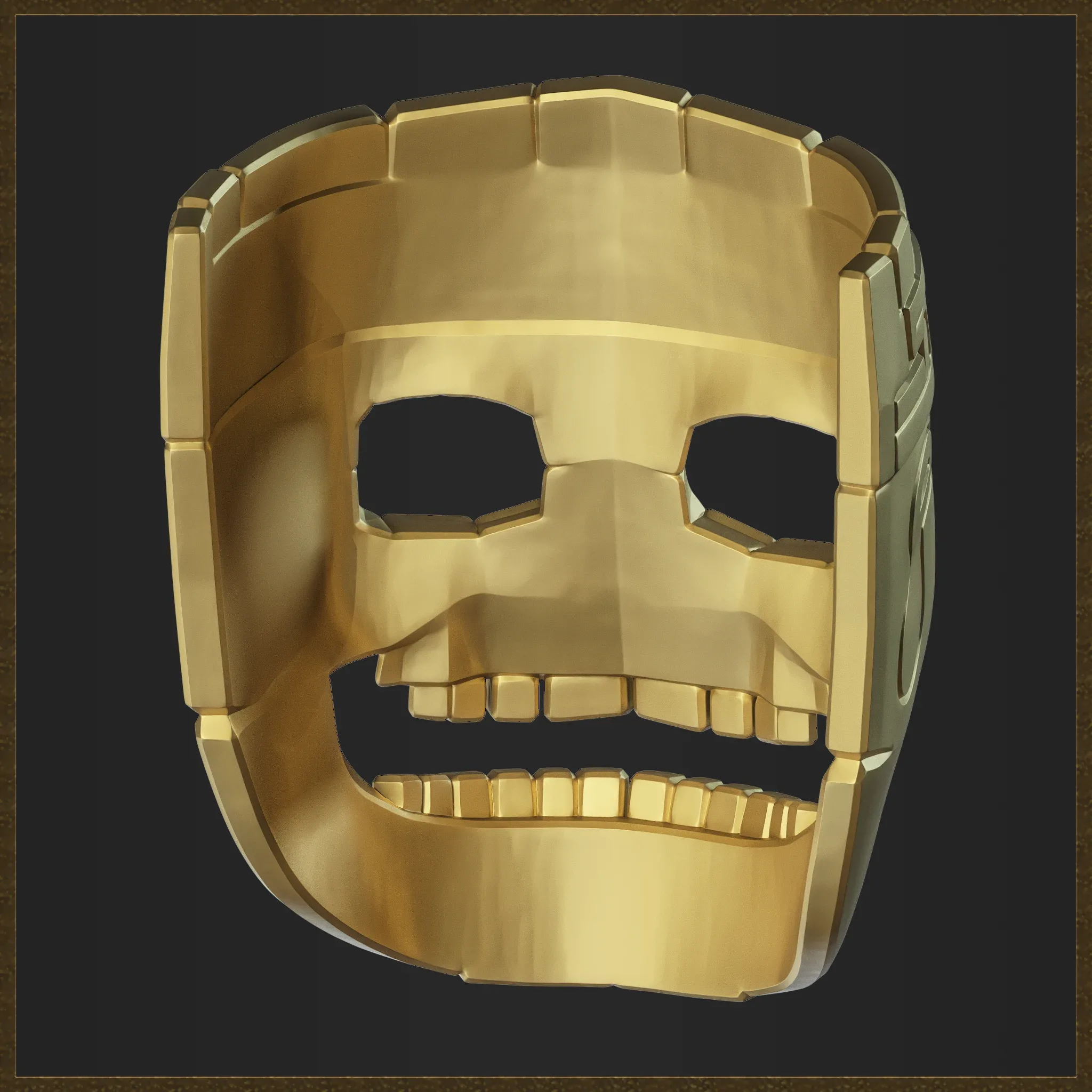 Aztec Skull Mask - FlippedNormals