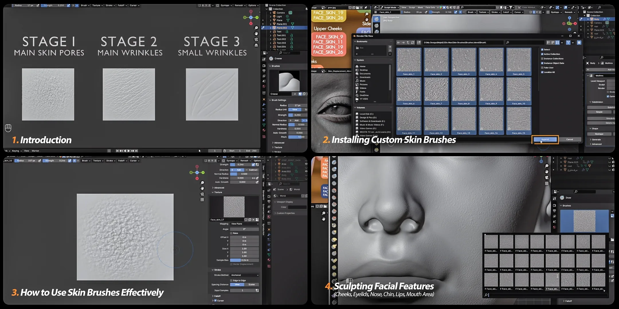 Full Body & Face Skin Sculpting - FlippedNormals