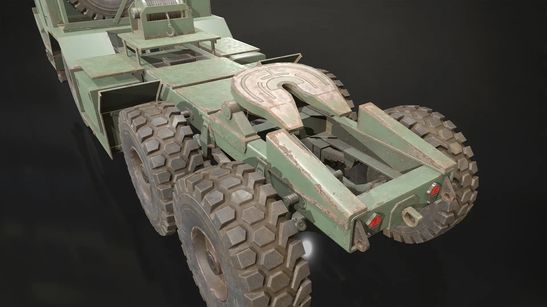Military Truck V1 - Tractor - FlippedNormals