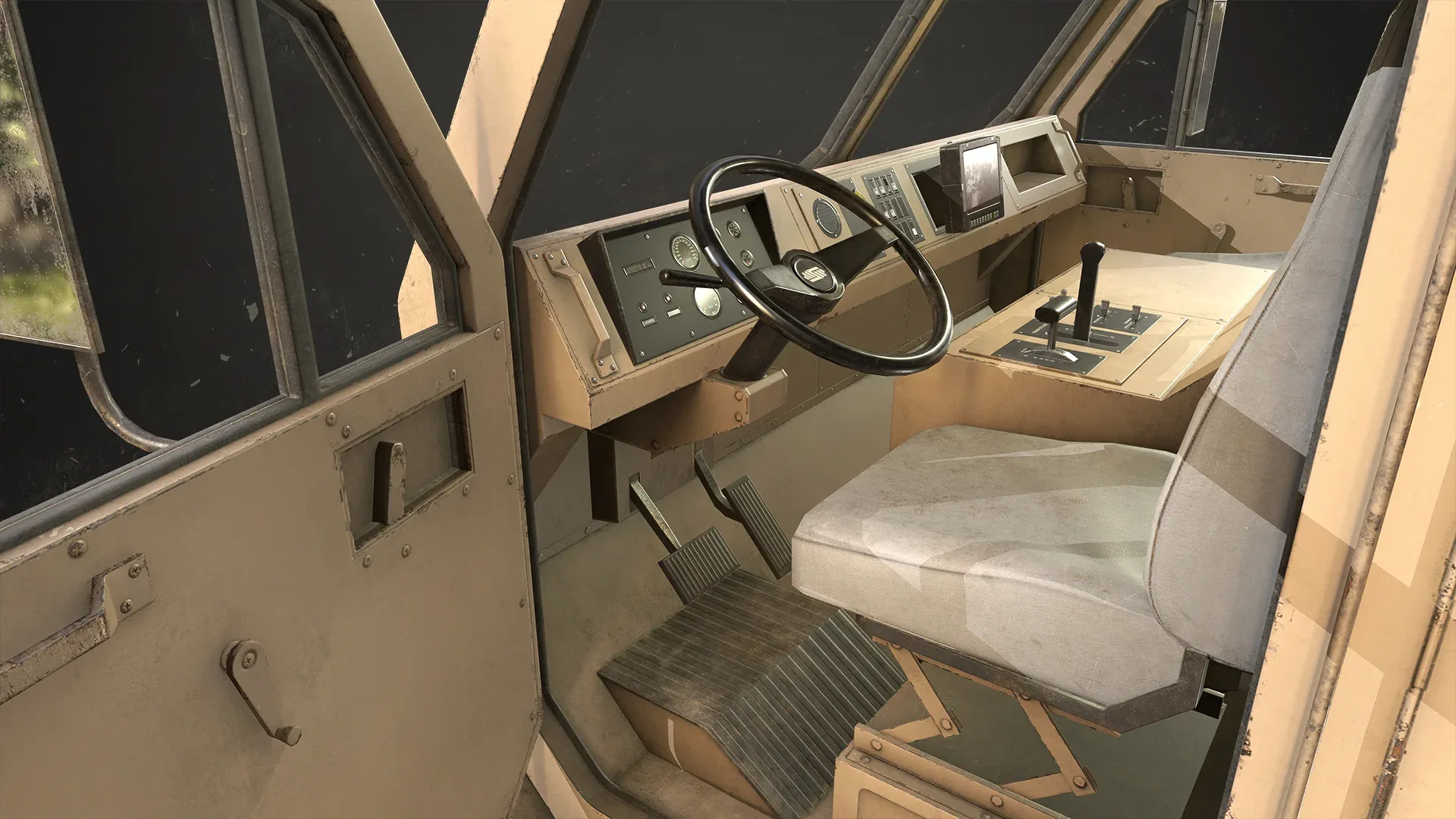 Military Truck V1 - Tractor - FlippedNormals