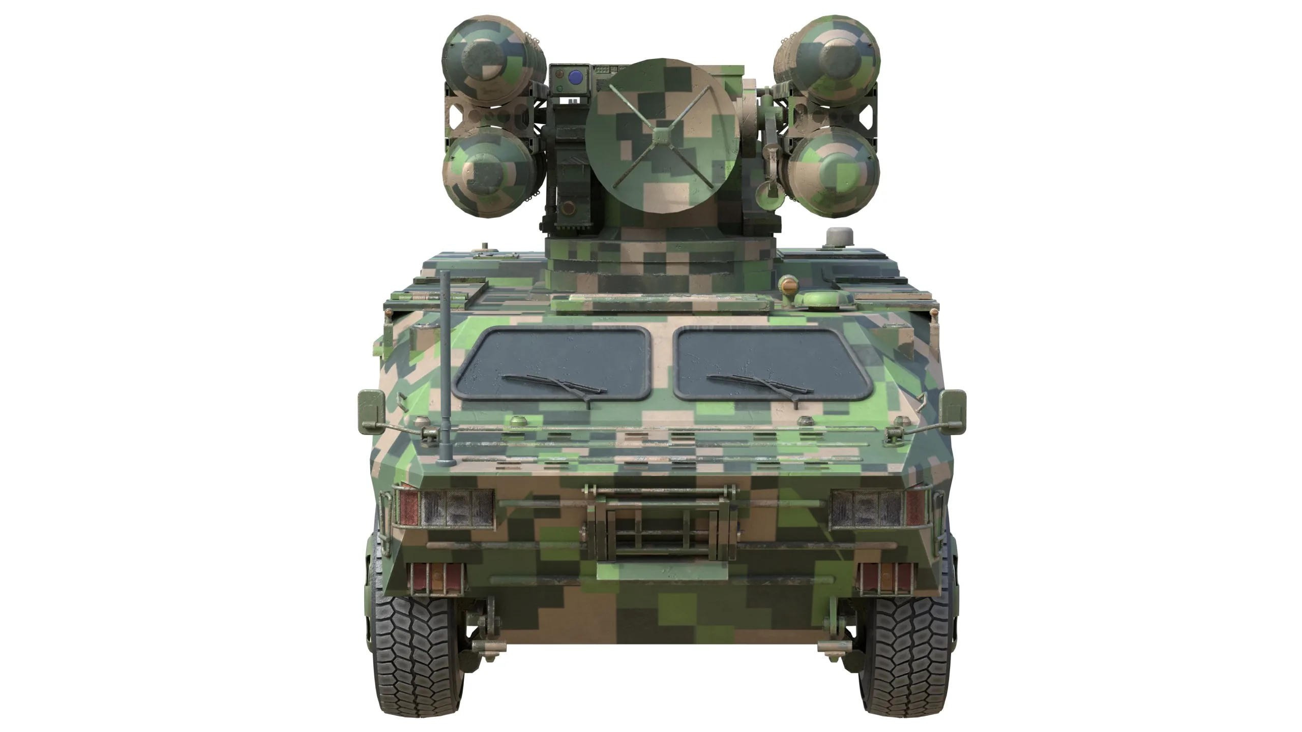 HQ-7B Chinese Air Defense Missile - FlippedNormals