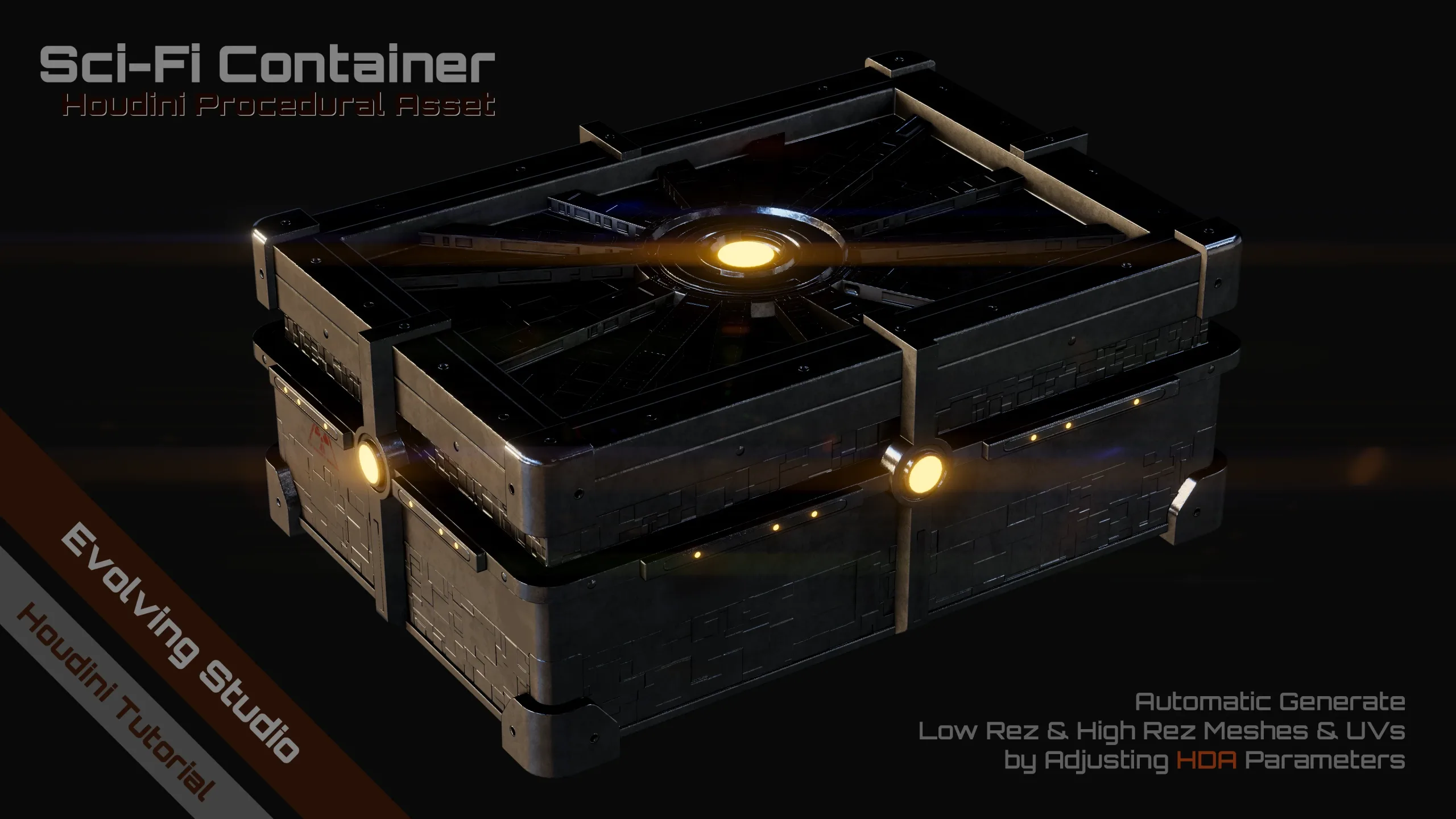 Houdini Procedural Asset Creation - FlippedNormals