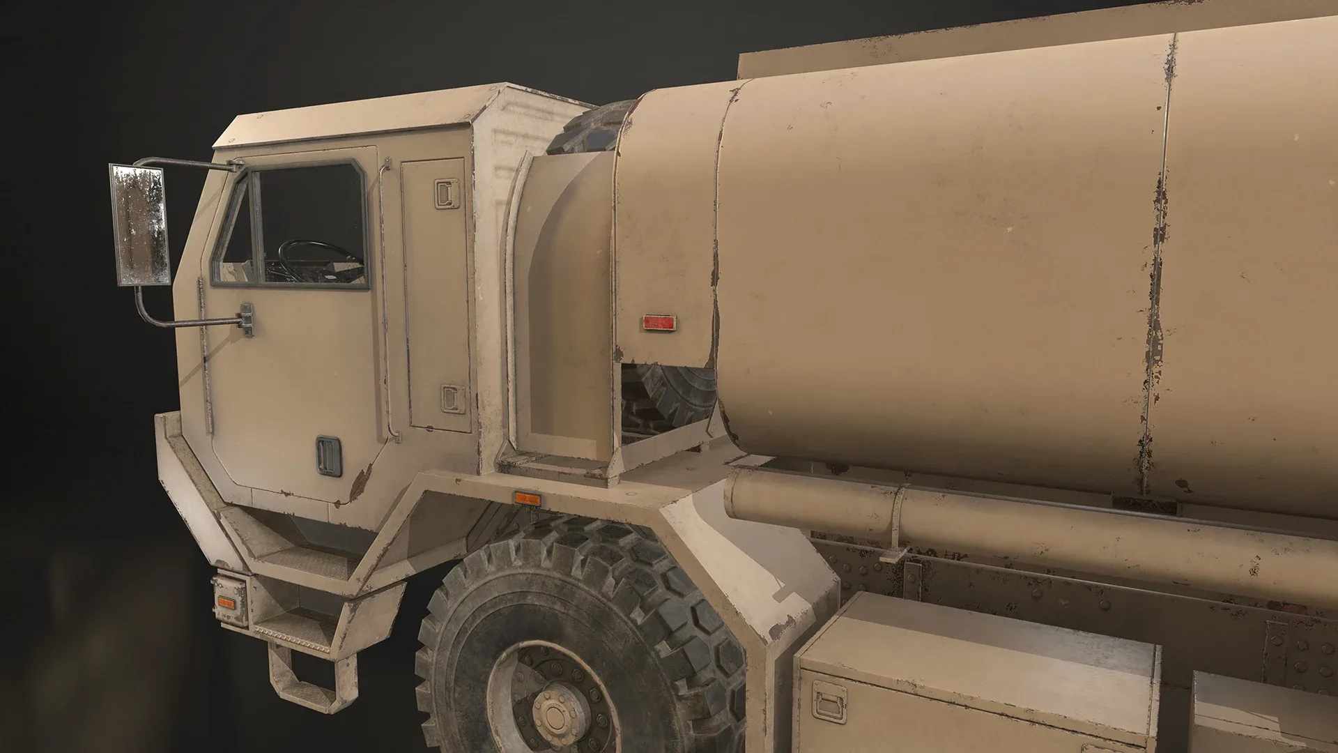 Military Truck V1 - Tanker - FlippedNormals