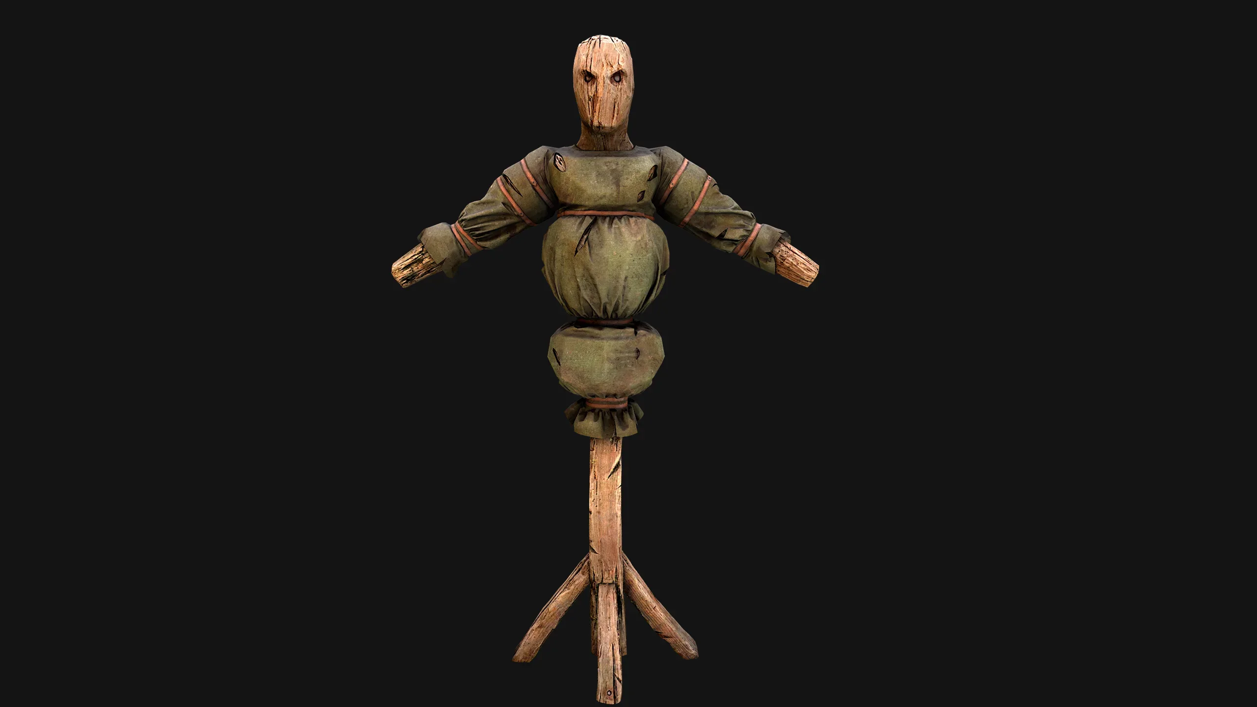 Medieval Military Training Dummy - FlippedNormals