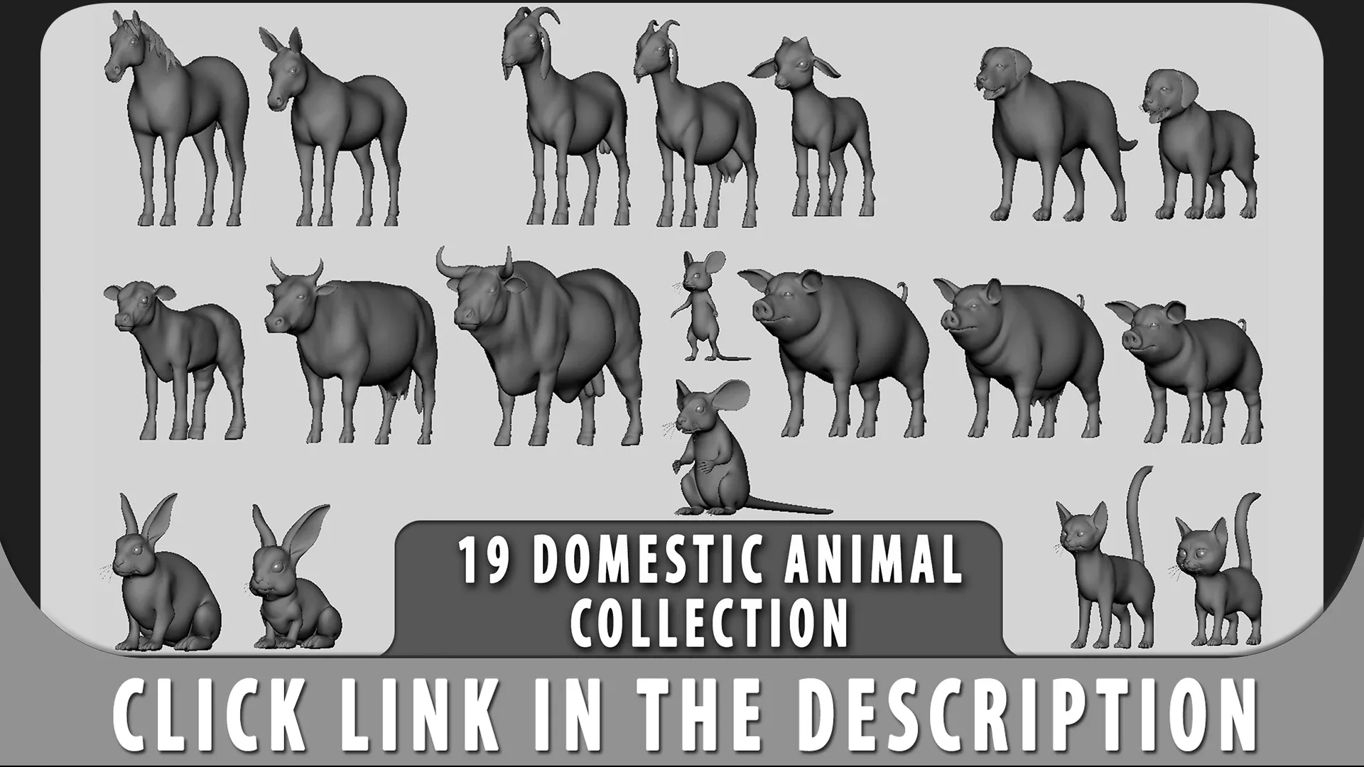 Mouse BaseMesh - Topology + UV - FlippedNormals