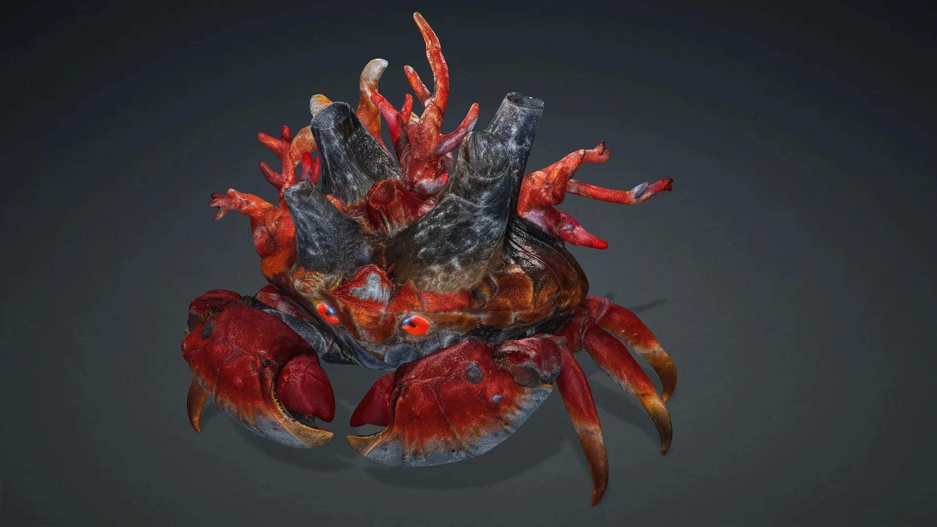 Crab Monster_V2a - FlippedNormals