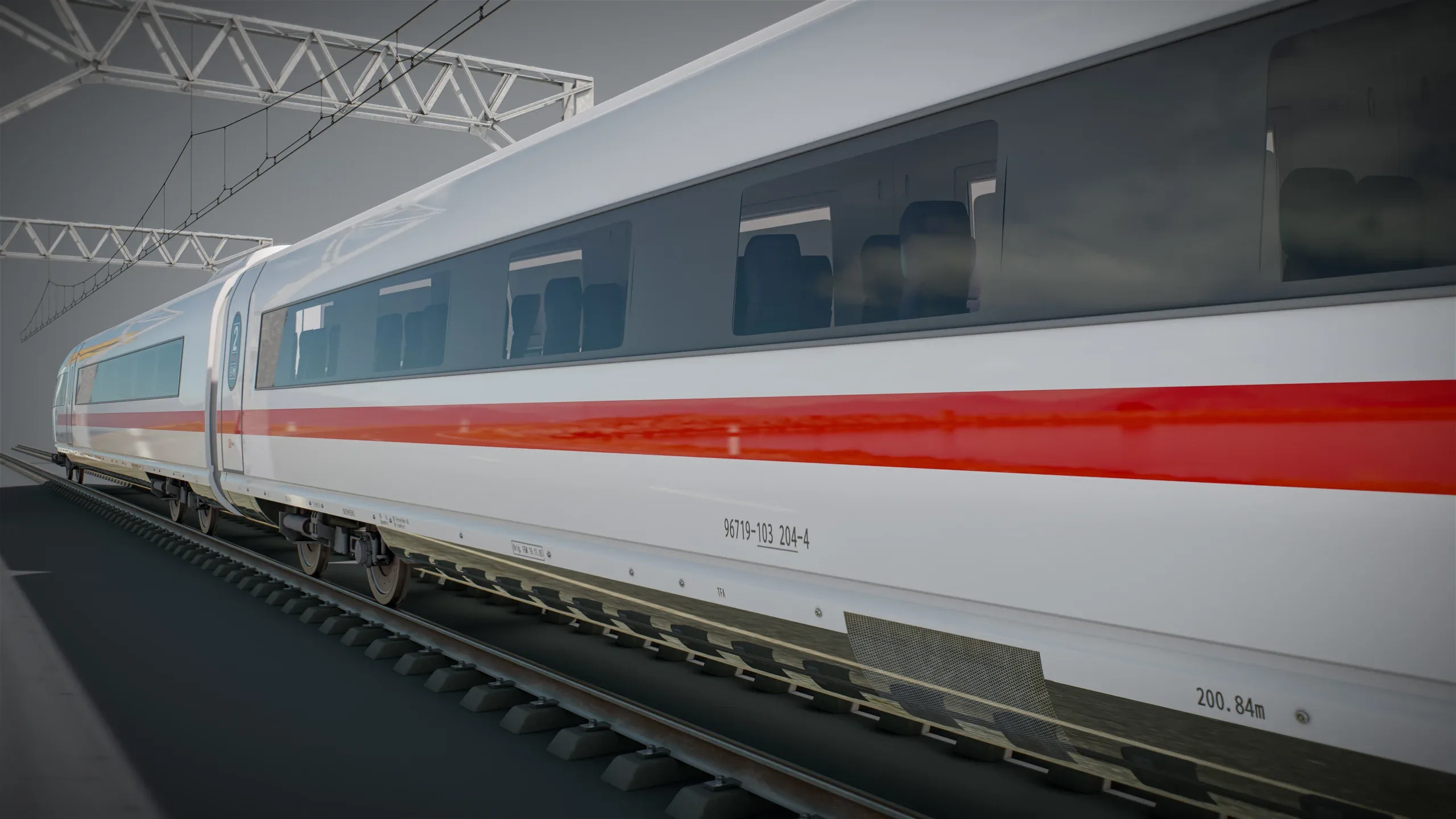 High Speed Train Velaro - German - FlippedNormals