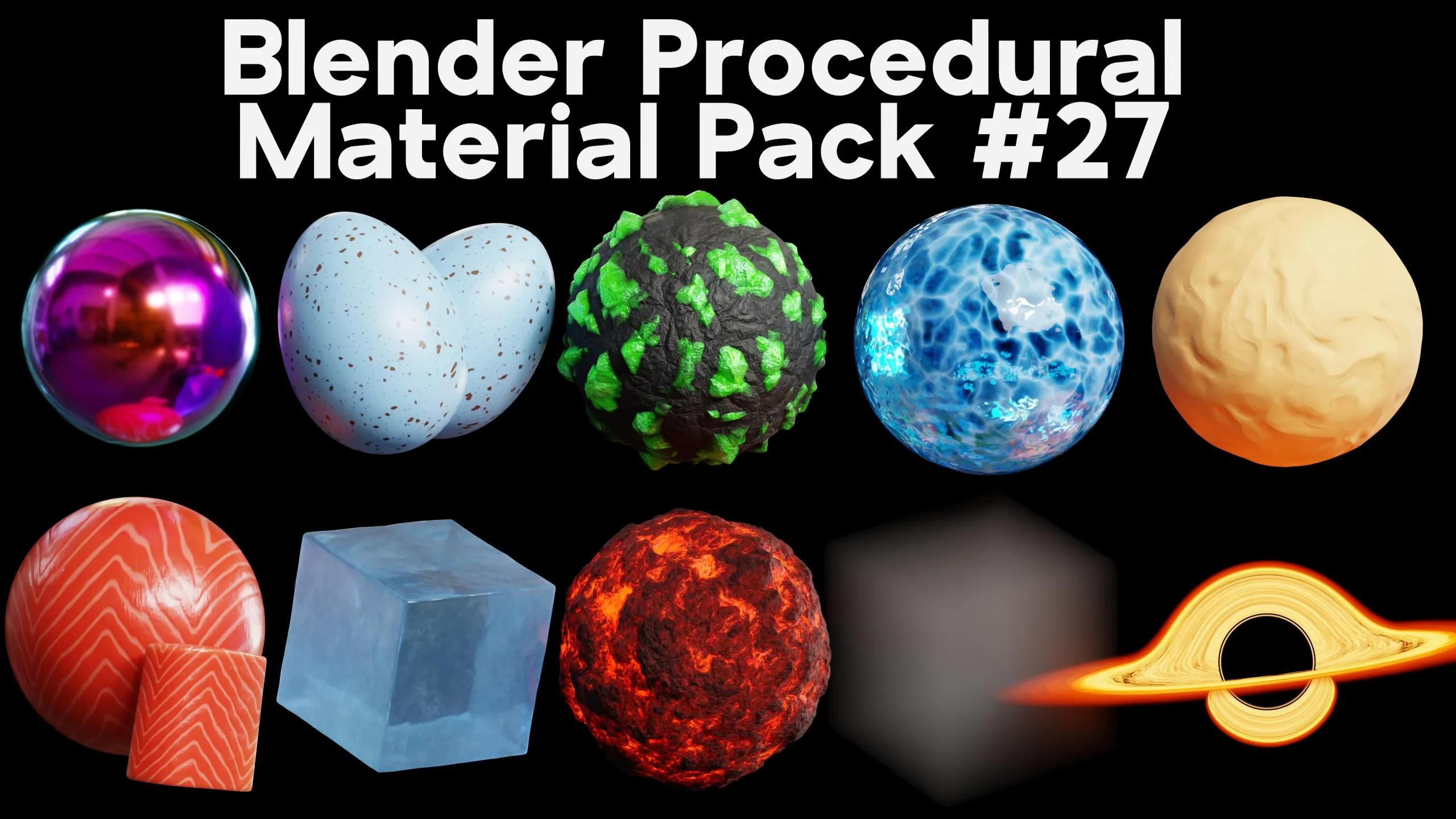 Blender Procedural Material Pack - FlippedNormals