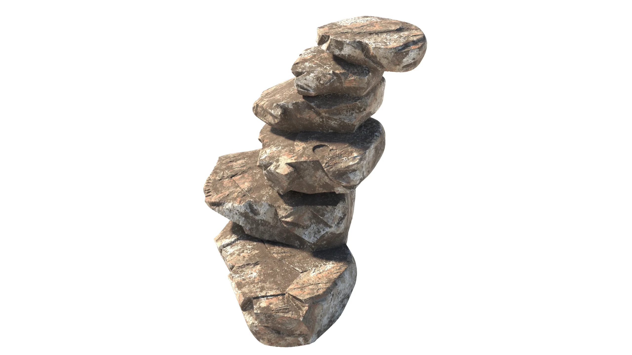 Stacked rock - FlippedNormals