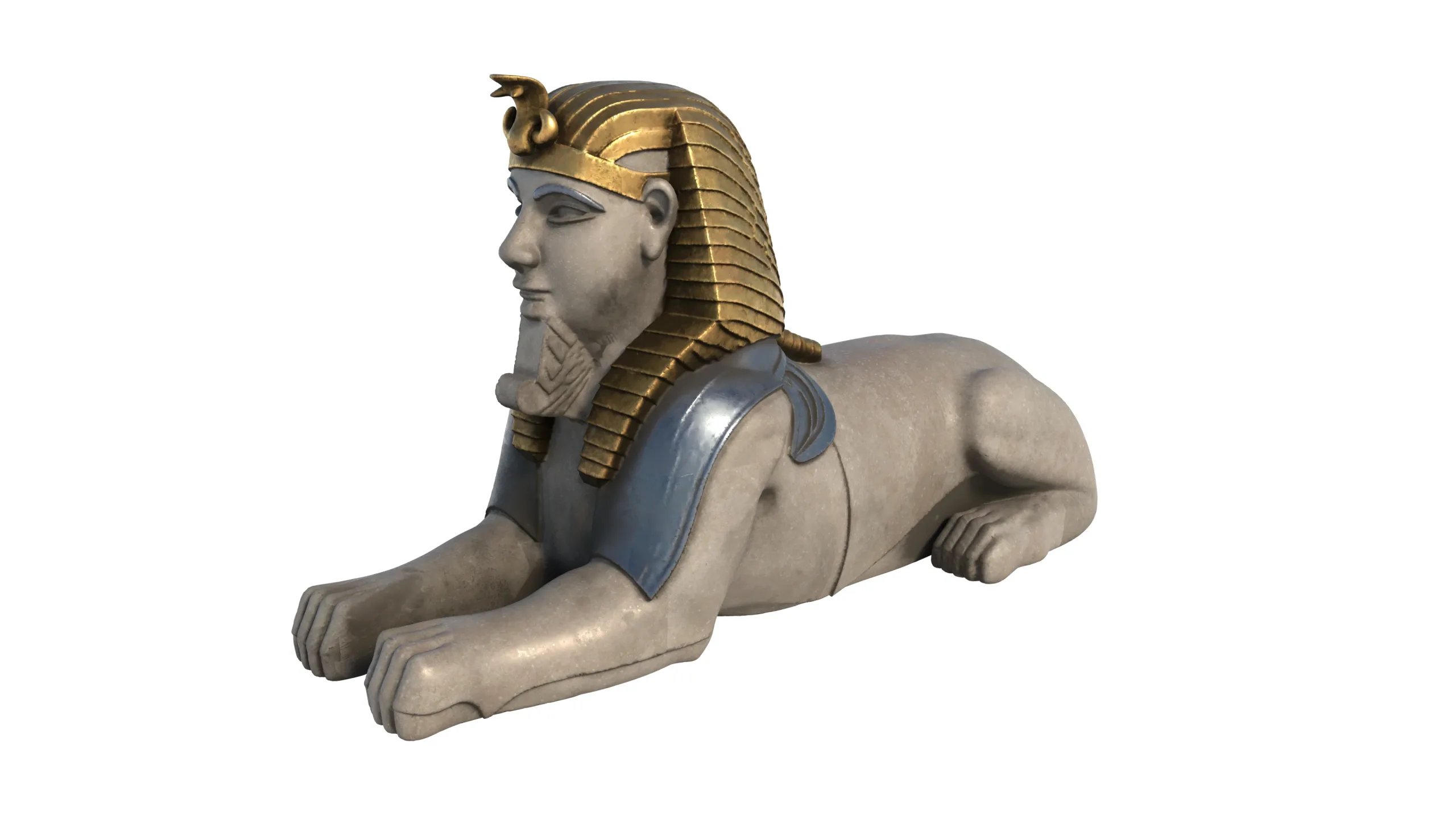 Sphinx statue - FlippedNormals