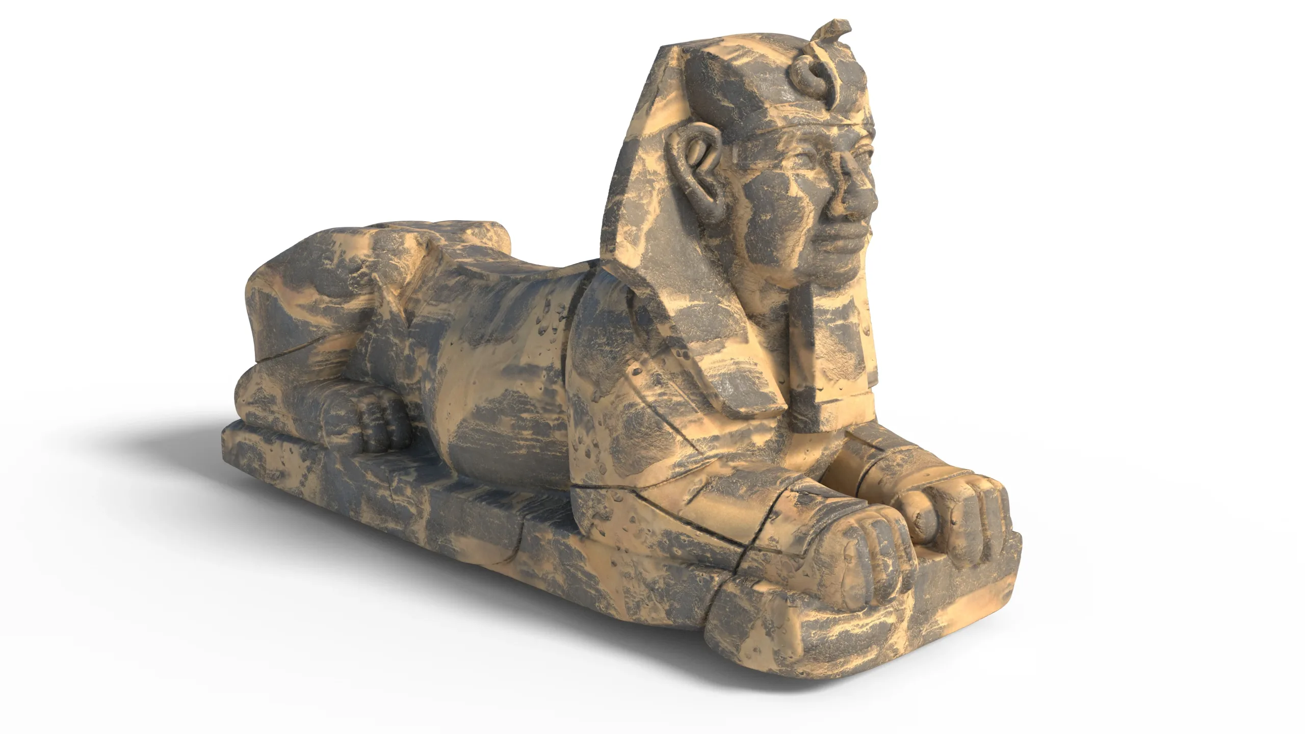 Sphinx statue 2 - FlippedNormals