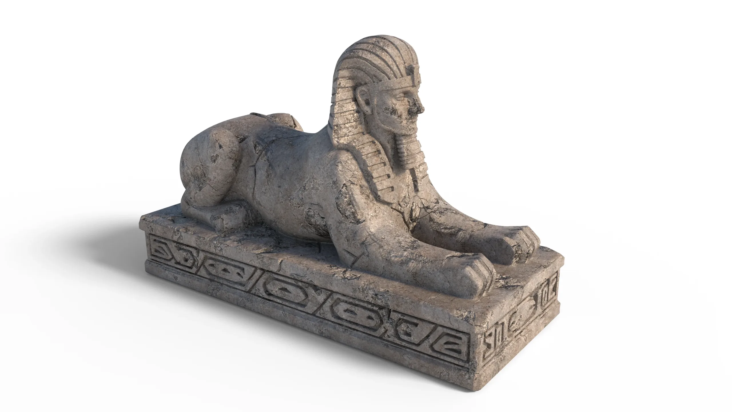 Sphinx statue 3 - FlippedNormals