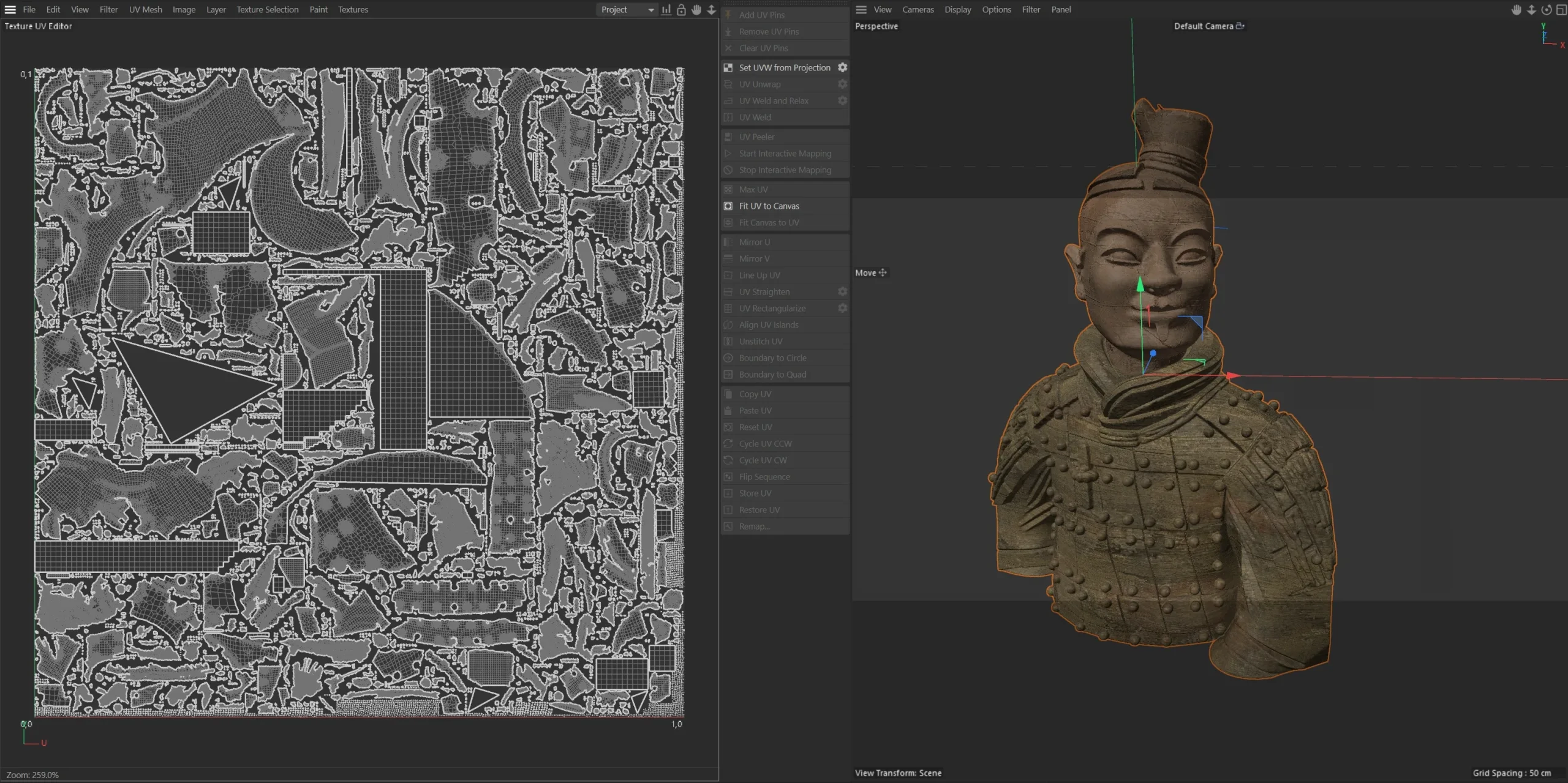 warrior bust - FlippedNormals