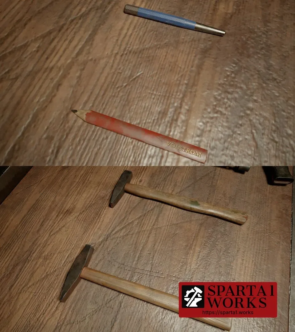 Old Toolbox - 33 tools asset pack - FlippedNormals