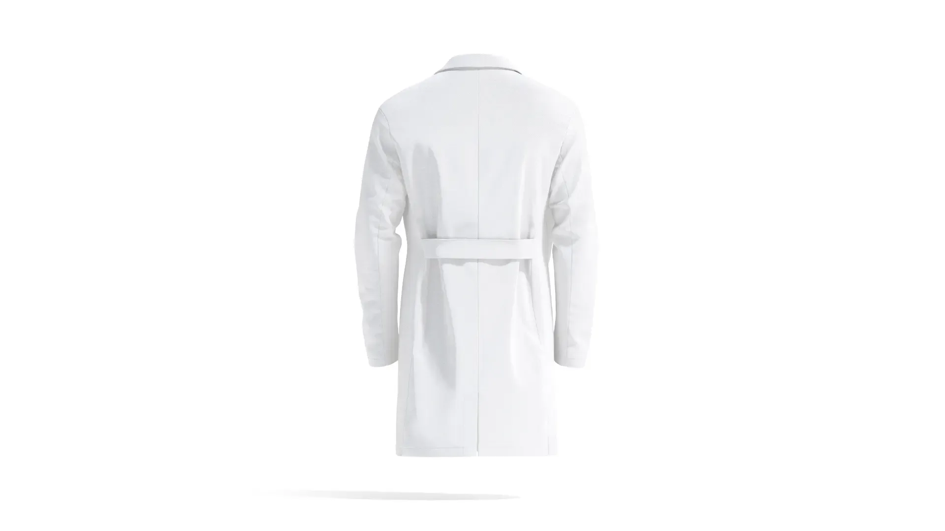 White Medical Lab Coat - doctors - FlippedNormals